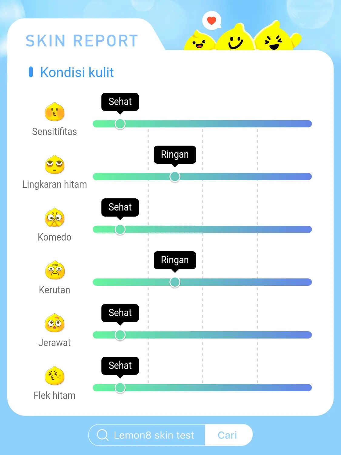 Laporan Kulit Saya | Galeri diposting oleh vanvanlemon🌱 | Lemon8