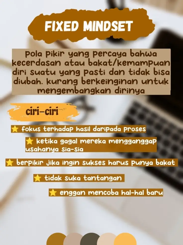 Growth Mindset vs Fixed Mindset, kalian yg mana? | Galeri diposting ...