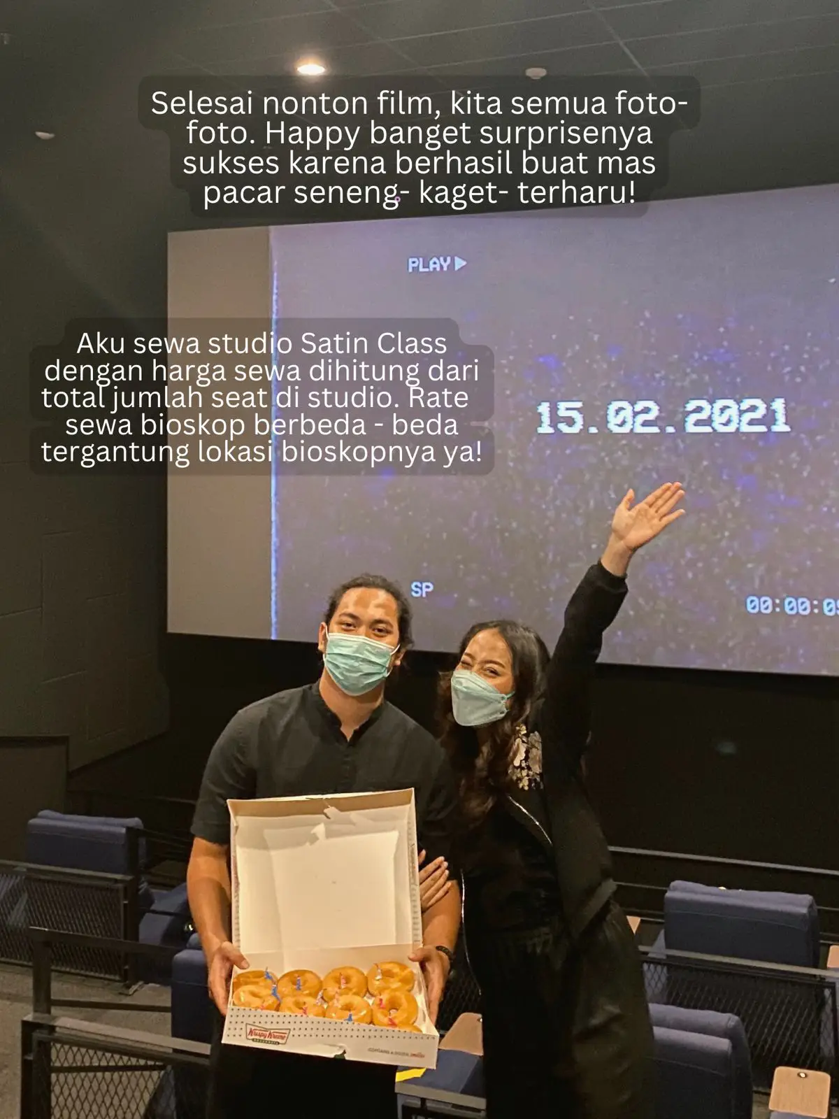 Sewa bioskop buat surprise mas pacar!🎉🎥 | Galeri diposting oleh ...