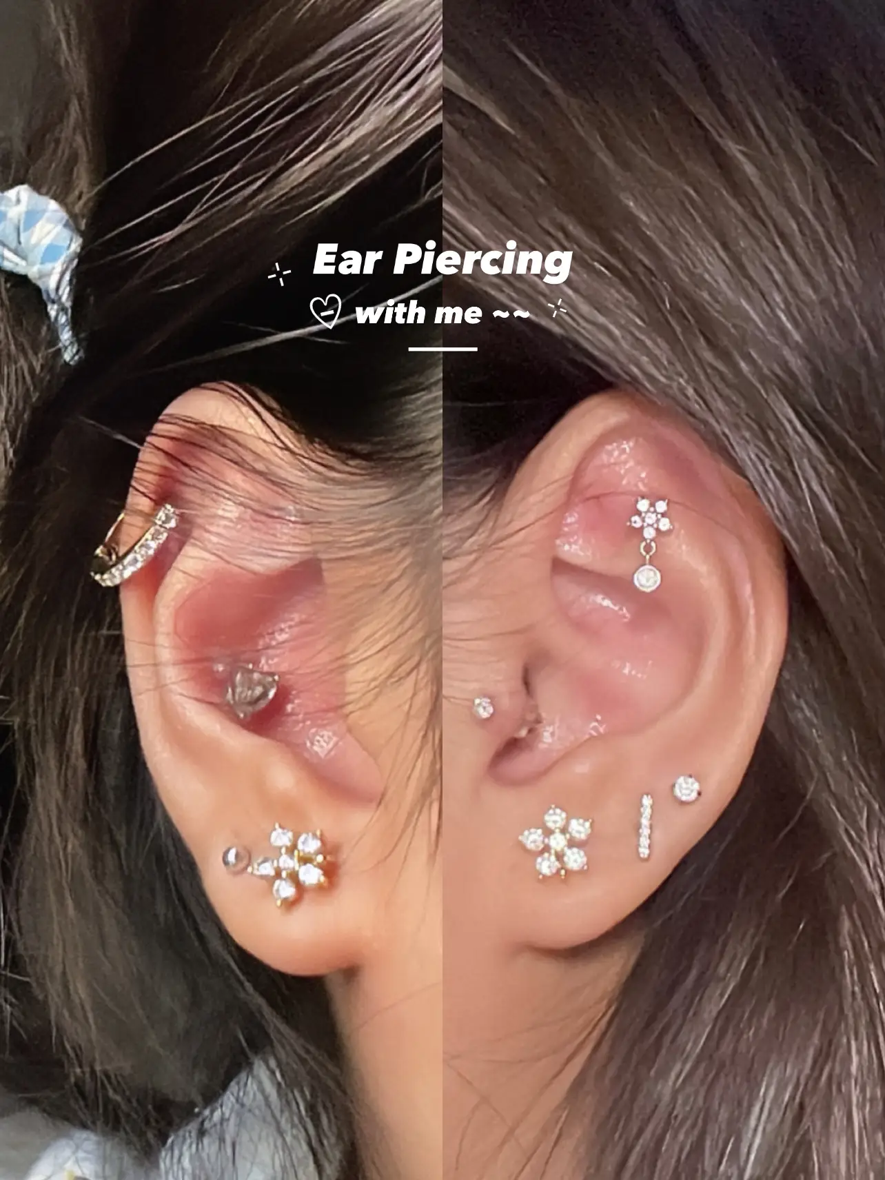 Bring to review ear piercing position 🤩 | Gallery posted by wrss.blog ...