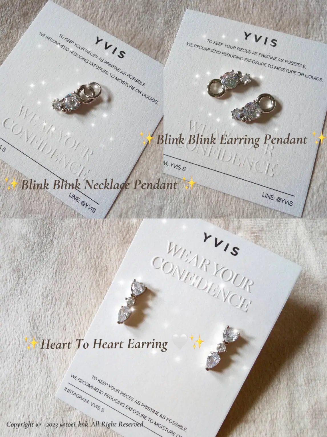 💖 My Favorite Accessories Yvis Collection 2022 | แกลเลอรีที่โพสต์โดย ...