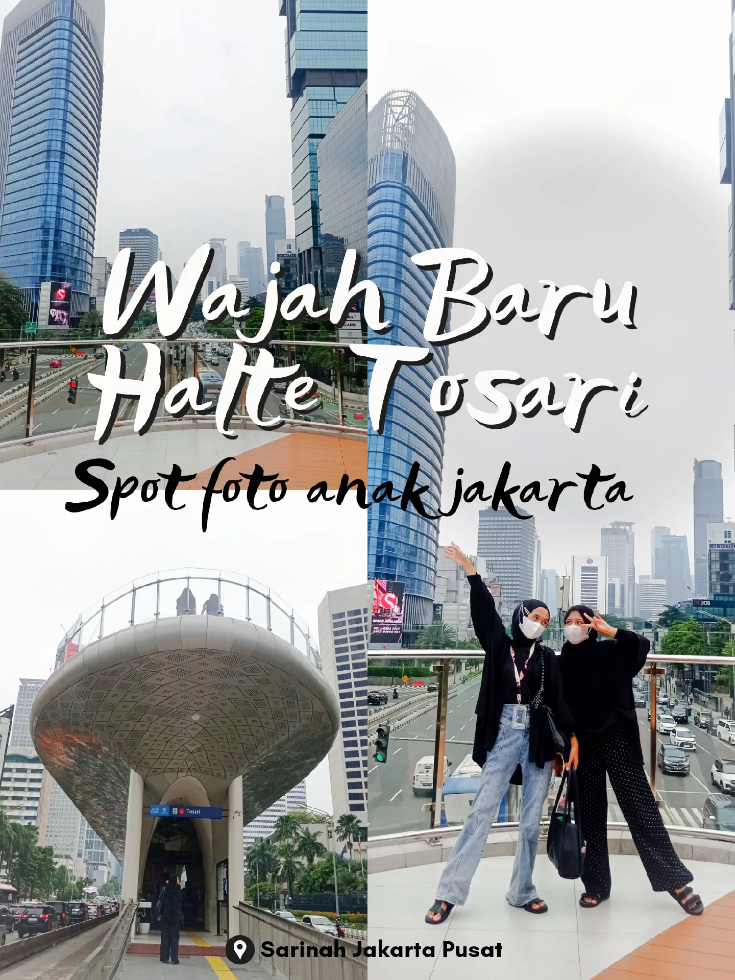Halte Tosari Spot Foto Anak Jakarta 🤪🙌 | Galeri diposting oleh ...