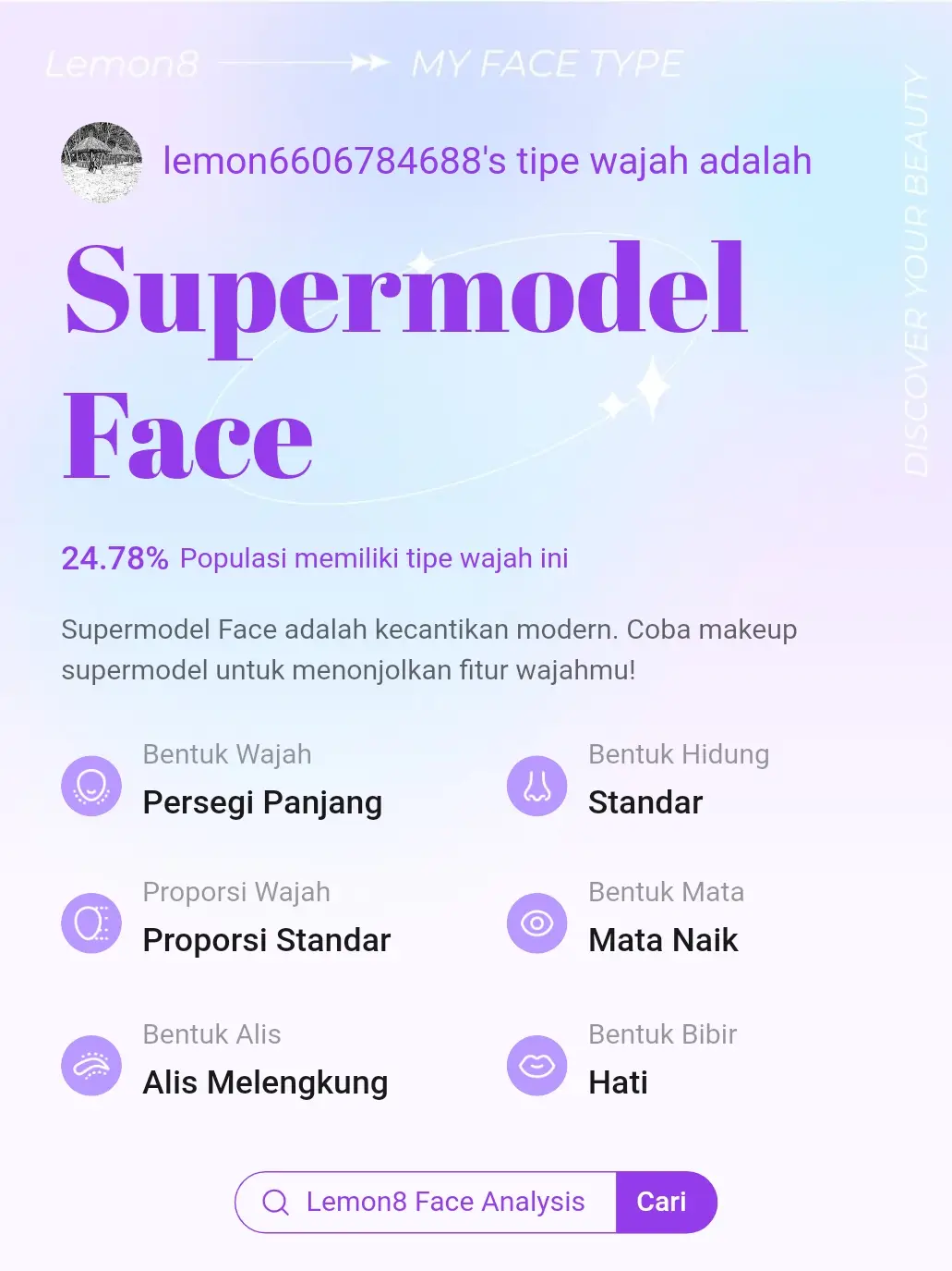 Laporan Analisis Wajahku | Galeri diposting oleh Srhariyanti | Lemon8