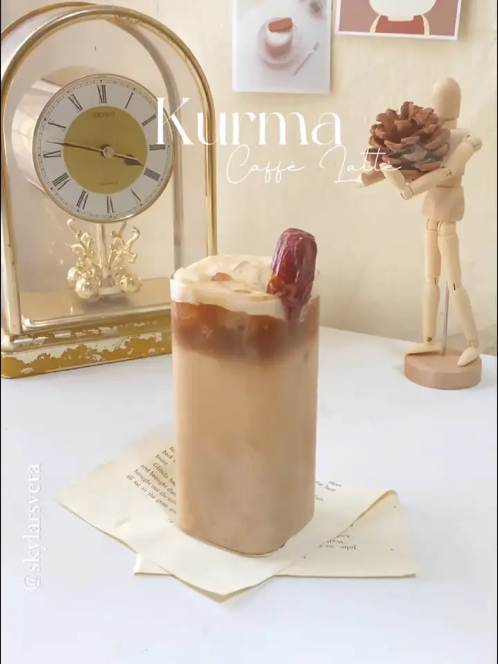 🤎🤎🤎 Kurma Caffe Latte Recipe 🥰🥰 | Video published by skylarsveta | Lemon8