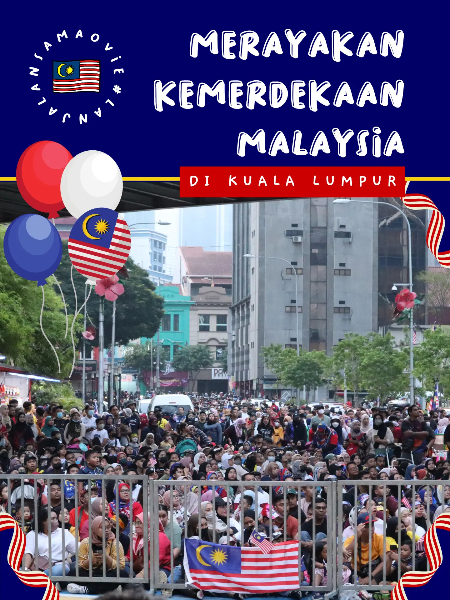 Merayakan Hari Kemerdekaan Malaysia, di KL 🇲🇾🥳 | Galeri diposting oleh Giannisa Ovie | Lemon8