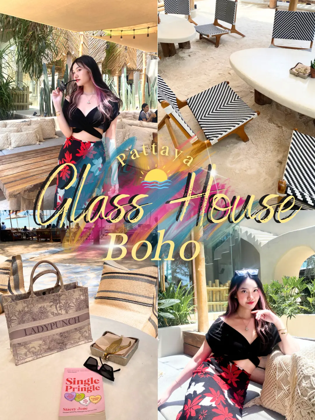 The Glass House Bohoคาเฟ่เจ้าดังในพัทยา🌴 | แกลเลอรีที่โพสต์โดย Ig ladypunchess | Lemon8