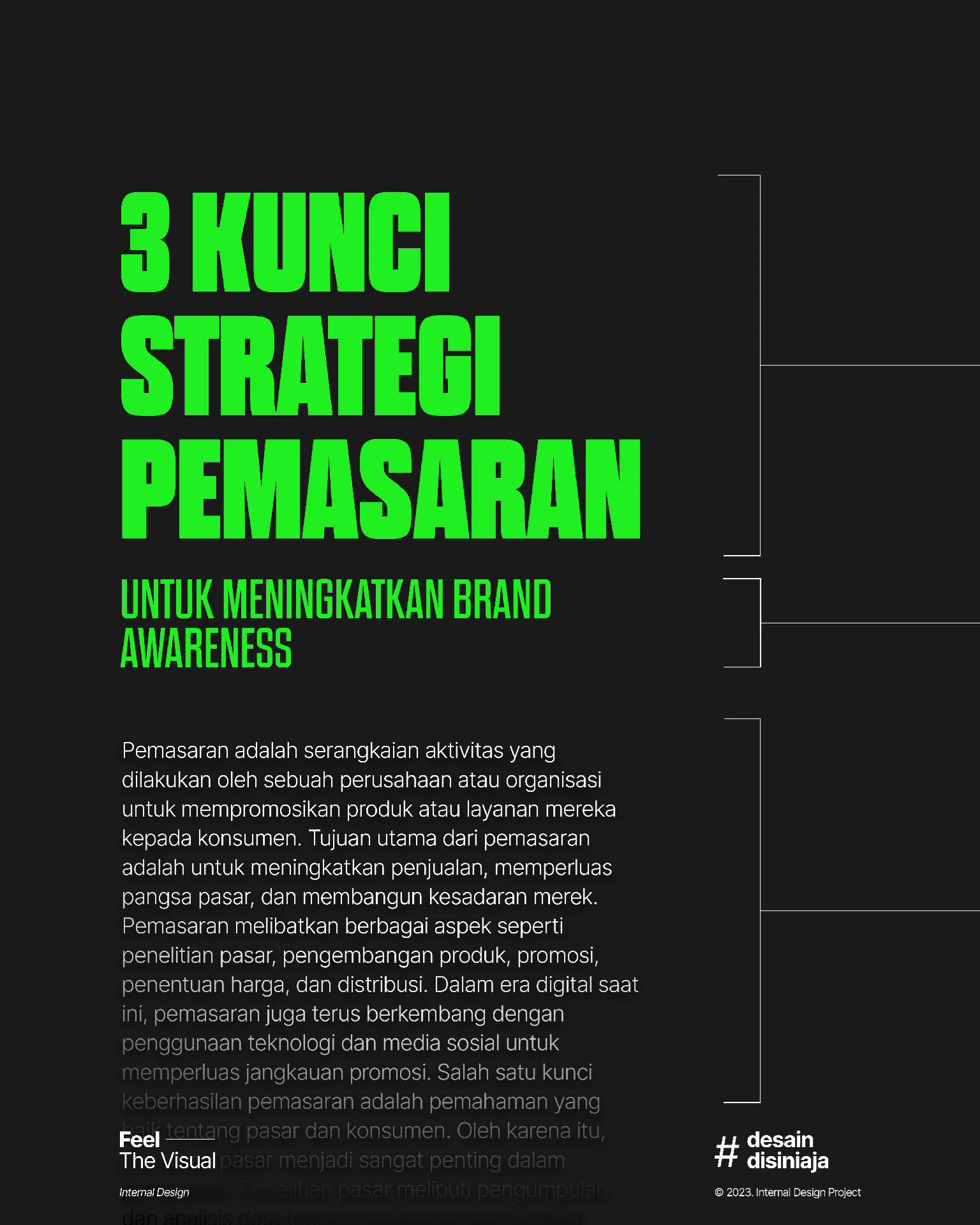 Hirarki Tipografi dalam Desain | Gallery posted by Internal Design | Lemon8