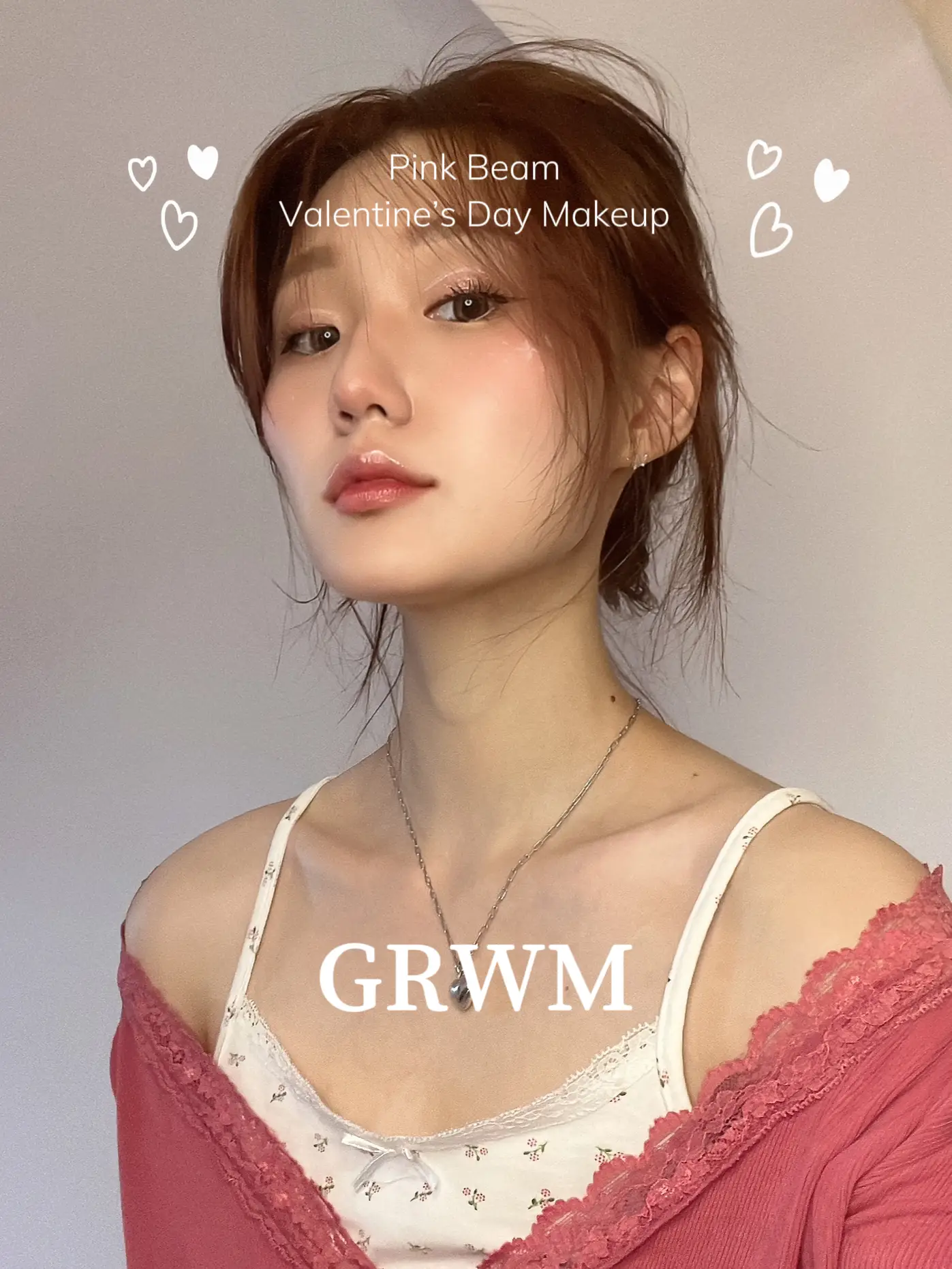 Pink beam makeup with me 💗 (vday inspired) | วิดีโอที่เผยแพร่โดย ...