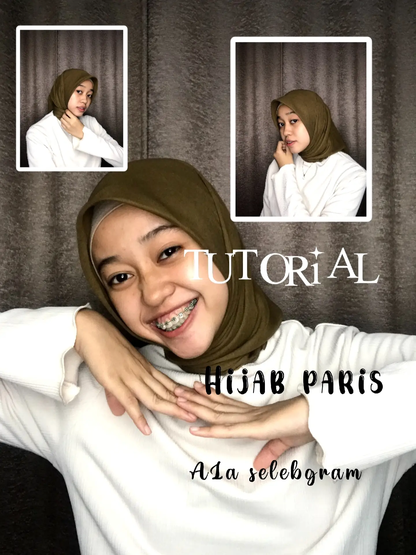 Tutorial hijab paris simple ala selebgram .👀 💗 | Video dipublikasikan ...