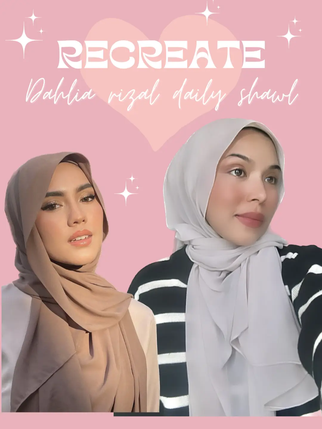 RECREATE DAHLIA RIZAL SHAWL TUTORIAL 🫰🏻 | Video diterbitkan oleh Deanna ...
