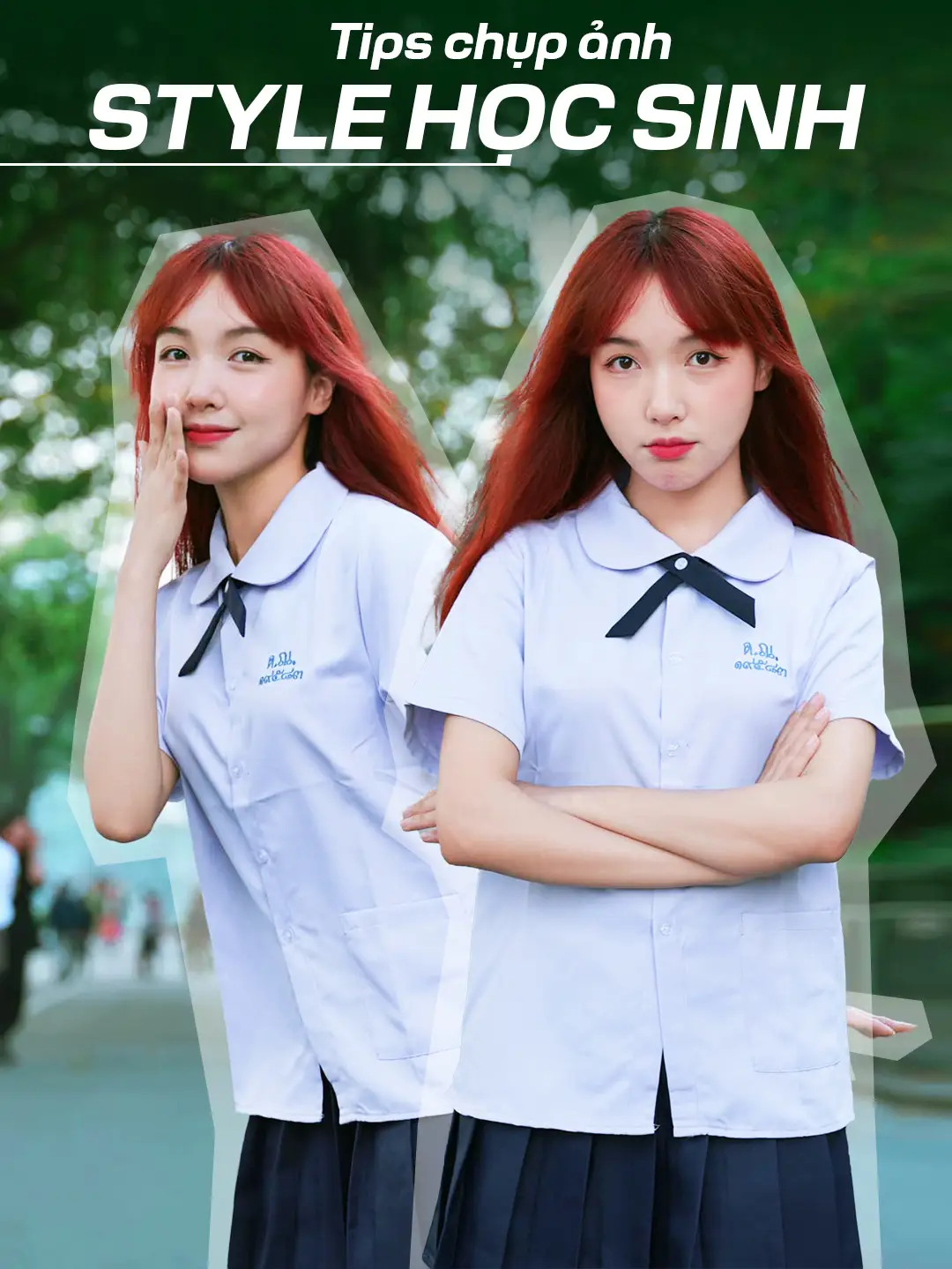 TIPS CHỤP ẢNH STYLE HỌC SINH CHO CÔ NÀNG CUTE | แกลเลอรีที่โพสต์โดย Chu Tiểu Han | Lemon8