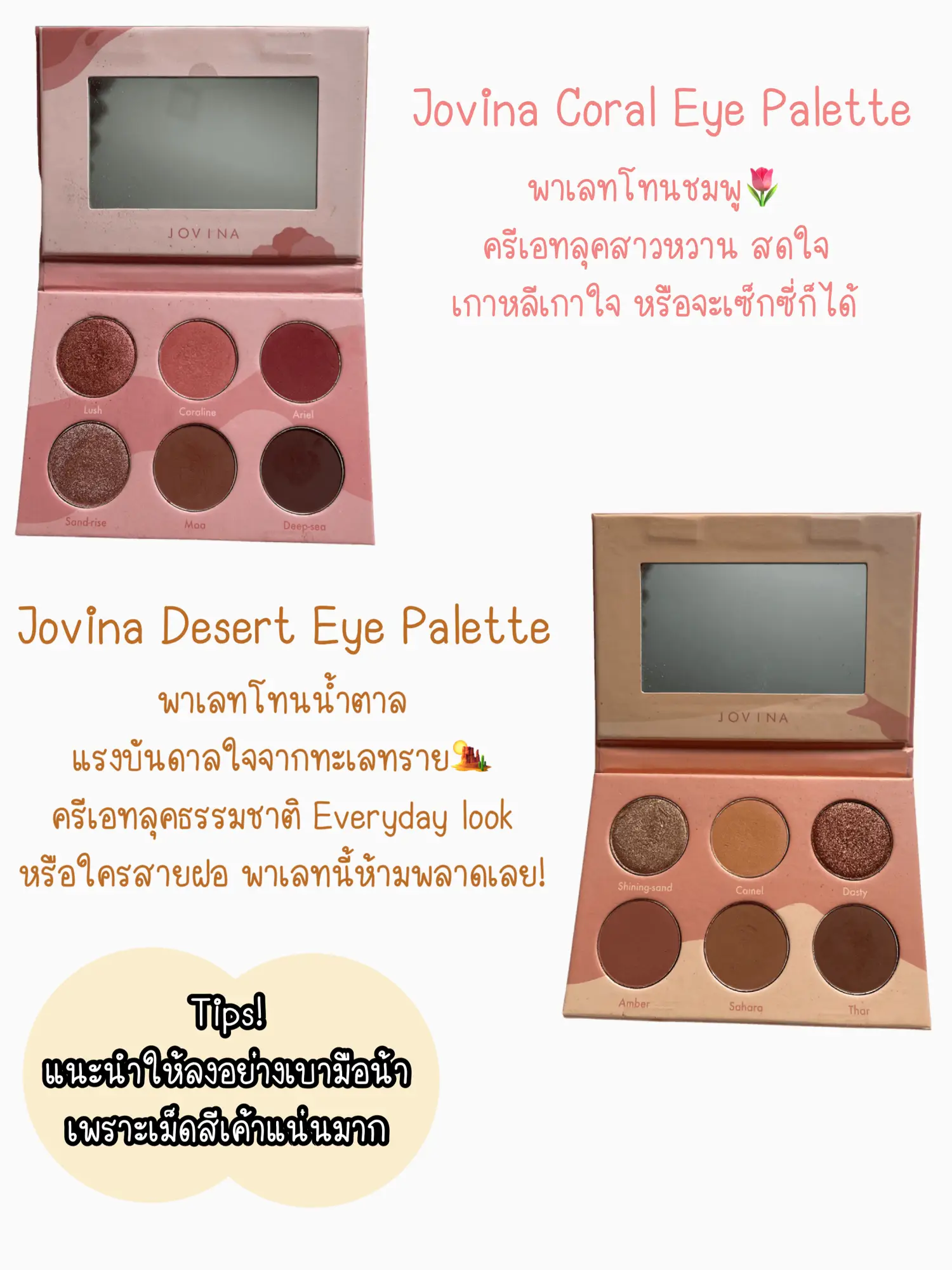 2 Look 2 Style By Jovina Eye Palette 🌷🏜 | แกลเลอรีที่โพสต์โดย ᴇᴀʀɴɴ ̈ ...