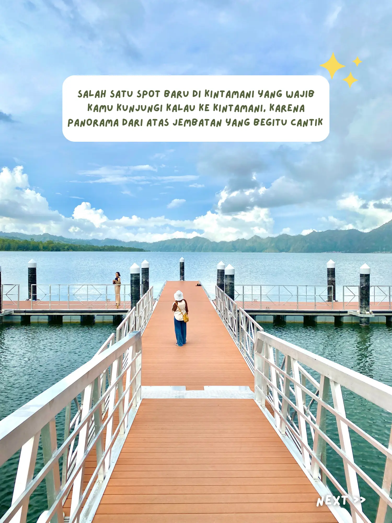 Spot Viral dengan View Gunung Batur | Galeri diposting oleh Jejakiki ...