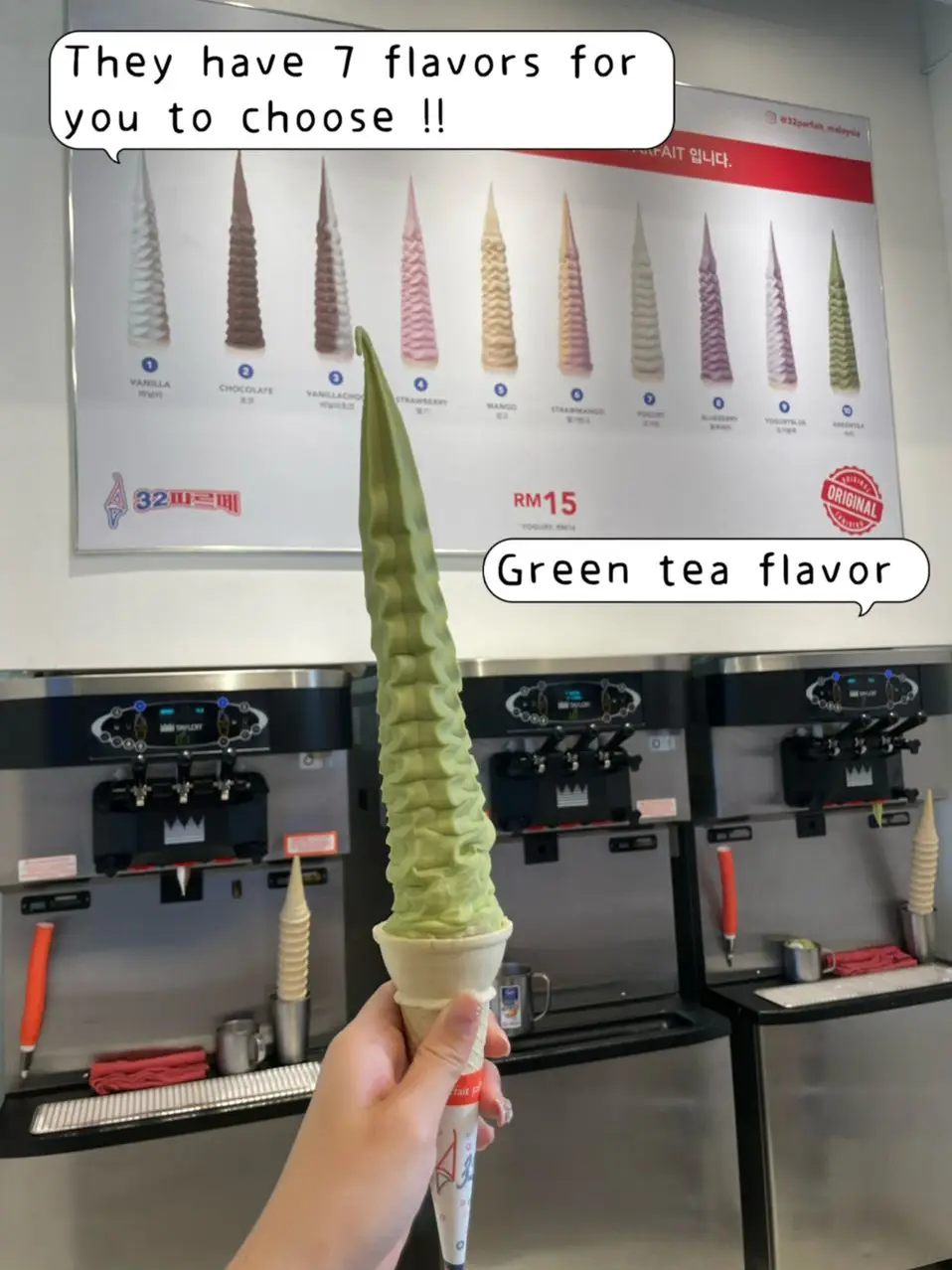 Korea famous 32 parfait ice cream review !! | Galeri disiarkan oleh ...