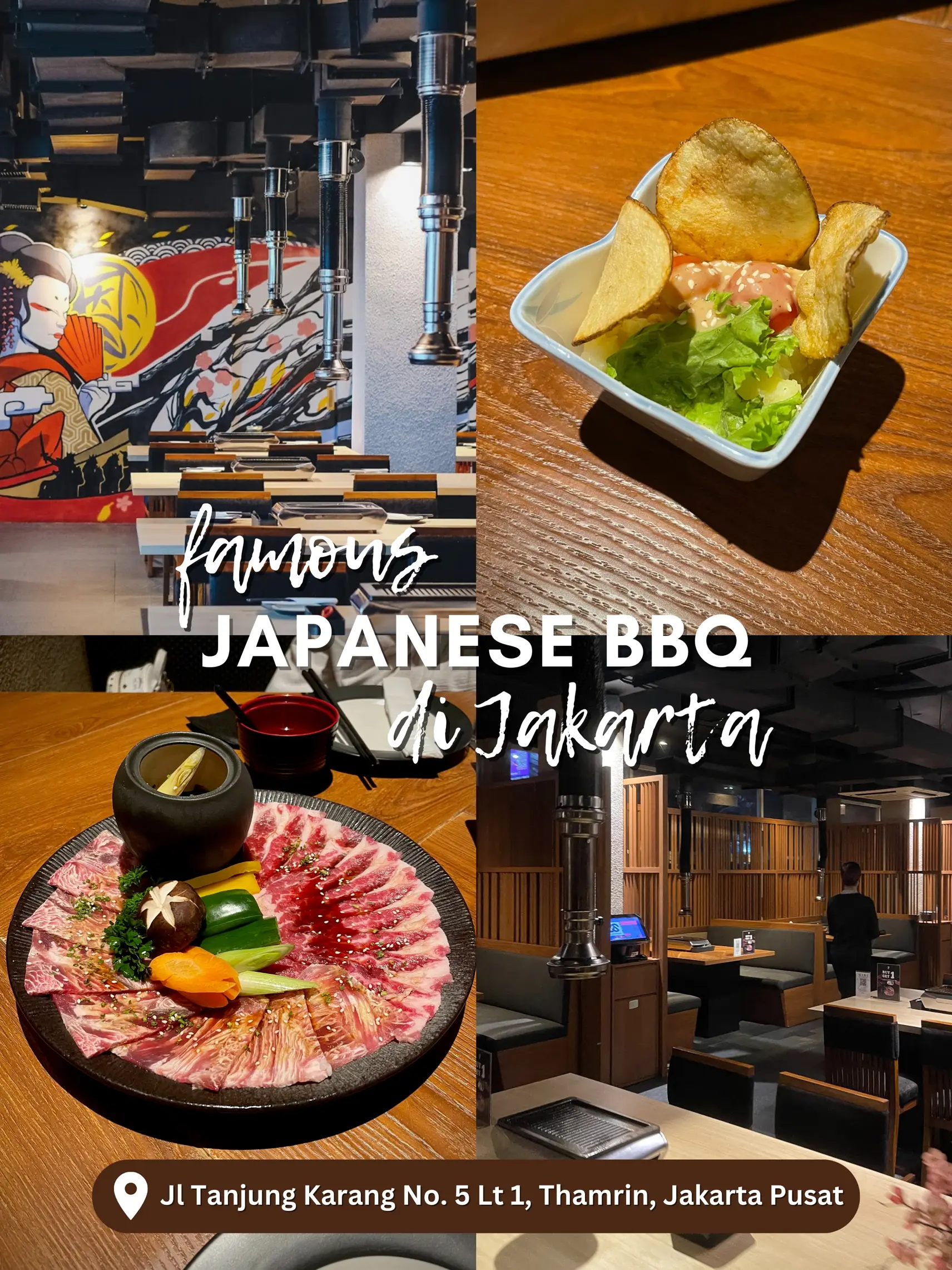FAMOUS JAPANESE BBQ IN JAKARTA | Galeri diposting oleh Ana Hariawan | Lemon8