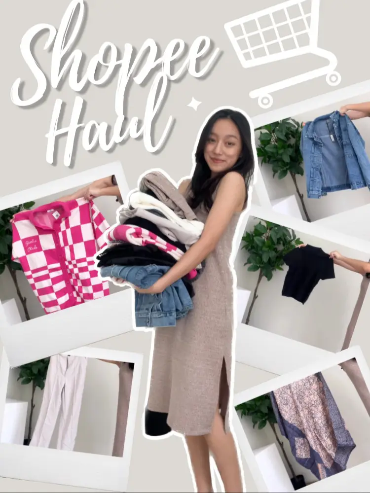 WHAT TO BUY ON SHOPEE : HAUL, SPILL & TRYON🛒 | Video dipublikasikan oleh Gracia Angelia | Lemon8