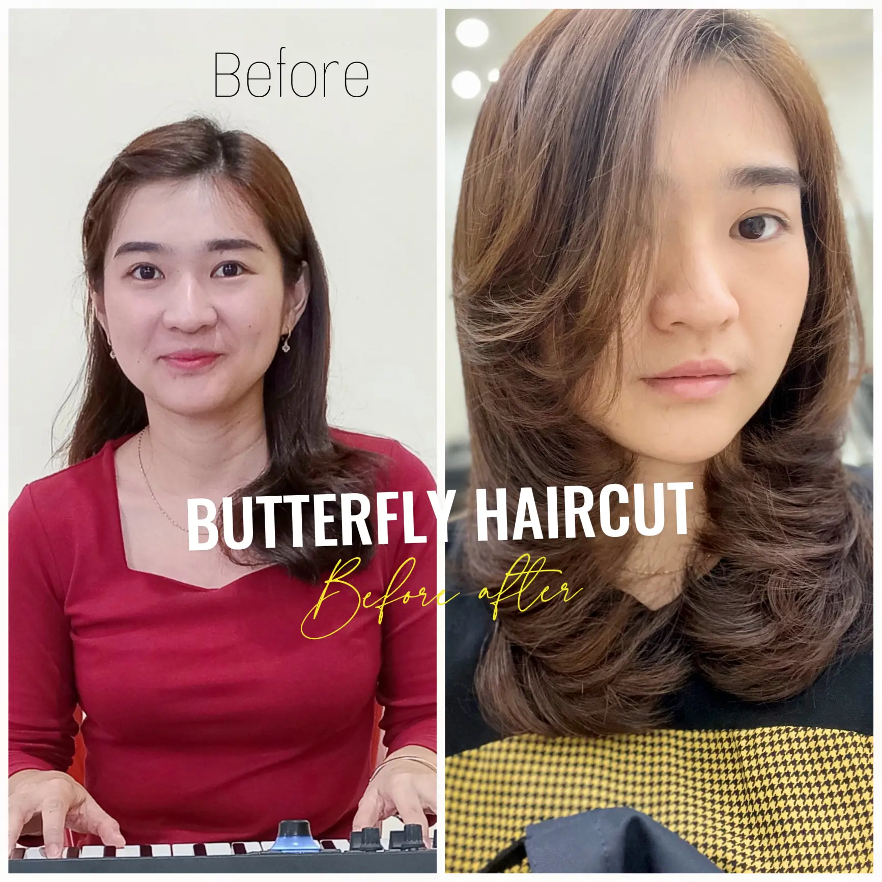 perbedaan layer dan butterfly haircut - Pencarian Lemon8