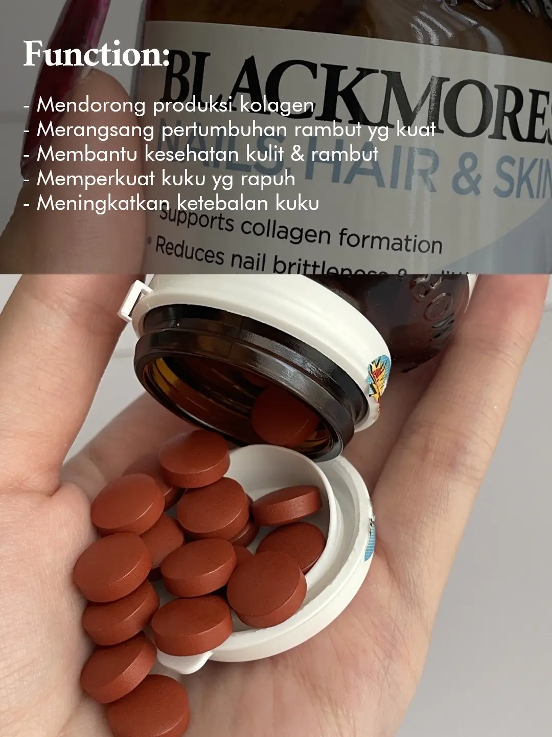 Review Vitamin Penumbuh Rambut Viral 💪👩‍🦰💪 | Galeri diposting oleh ...