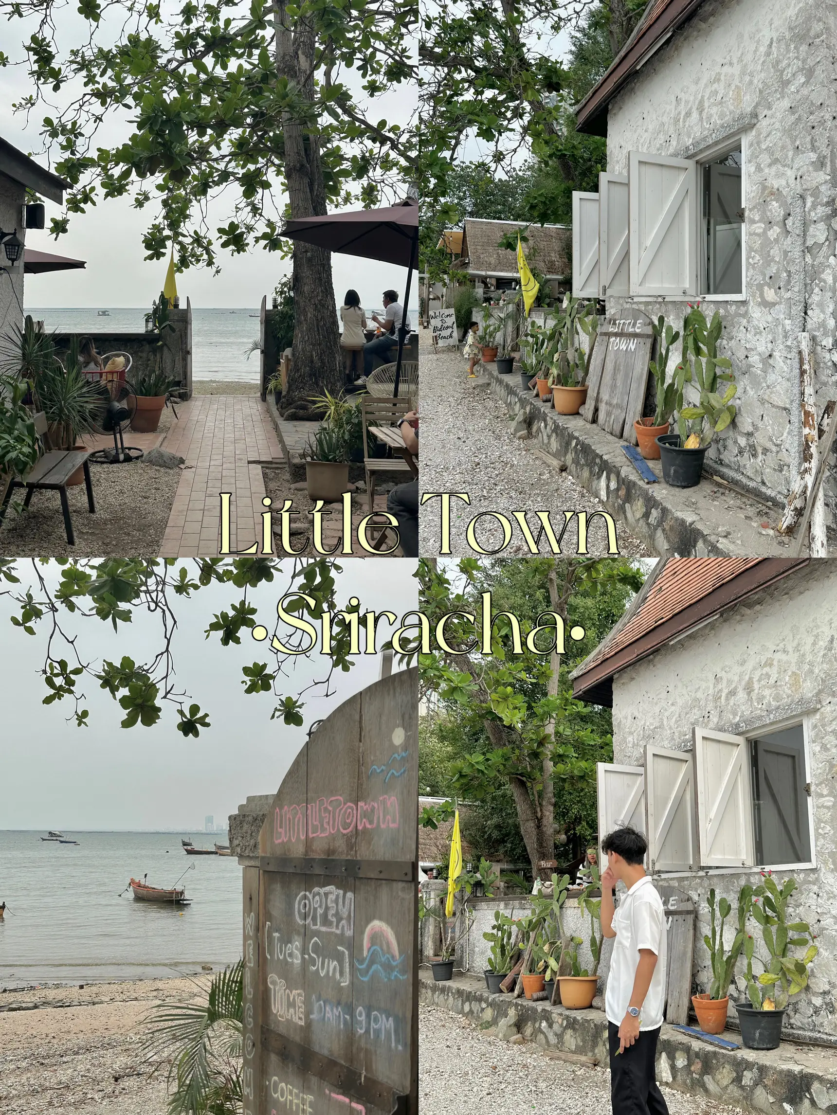 Little Town Sriracha คาเฟ่ลับศรีราชา 🧚🏻🧼 | แกลเลอรีที่โพสต์โดย Maytiyaa🧴🧼 | Lemon8