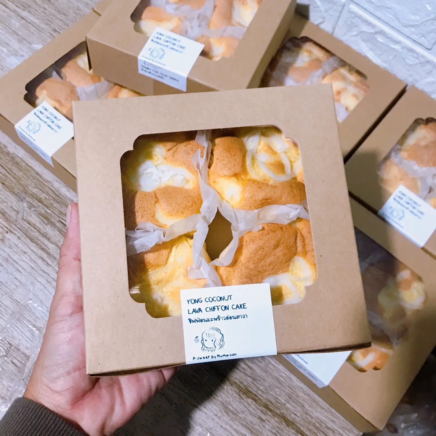 ชิฟฟ่อนมะพร้าวอ่อนลาวา | แกลเลอรีที่โพสต์โดย Patcharee Jarit | Lemon8