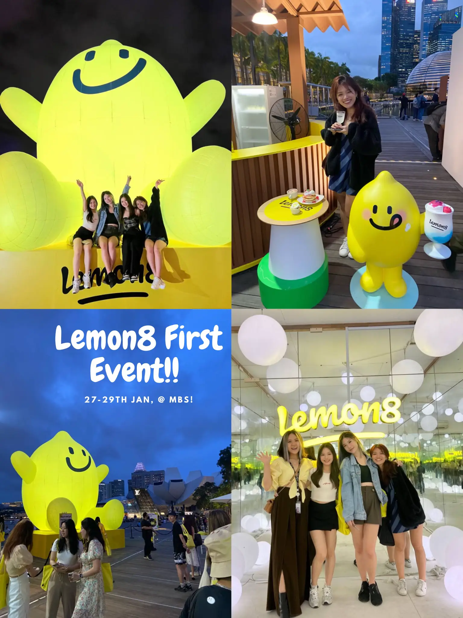 finally meeting the LEMON8 TEAM & FRIENDS 💛💛💛 | แกลเลอรีที่โพสต์โดย \^___^/ | Lemon8