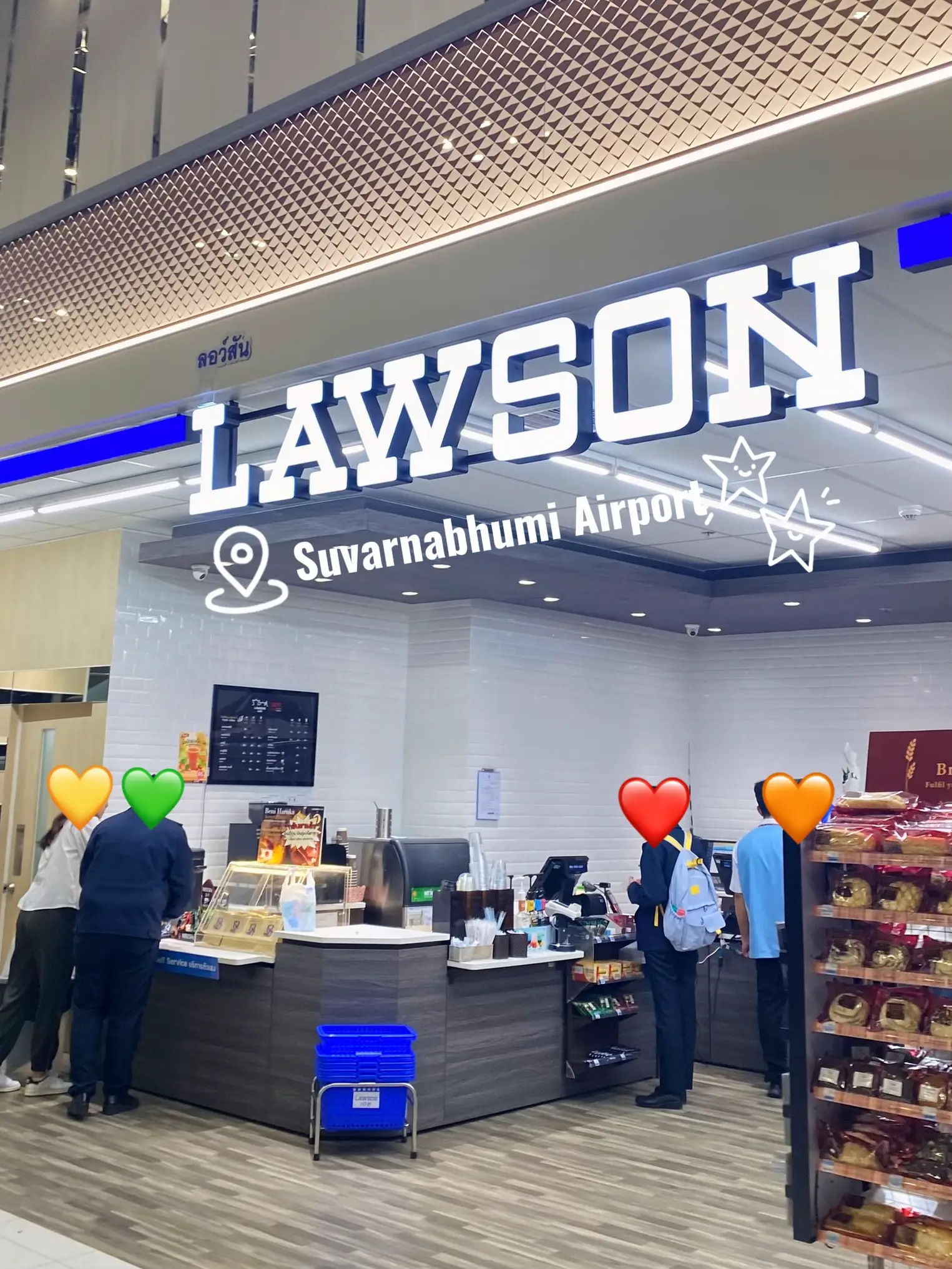 Lawson🫧 : Suvarnabhumi Airport | แกลเลอรีที่โพสต์โดย Happy travels | Lemon8