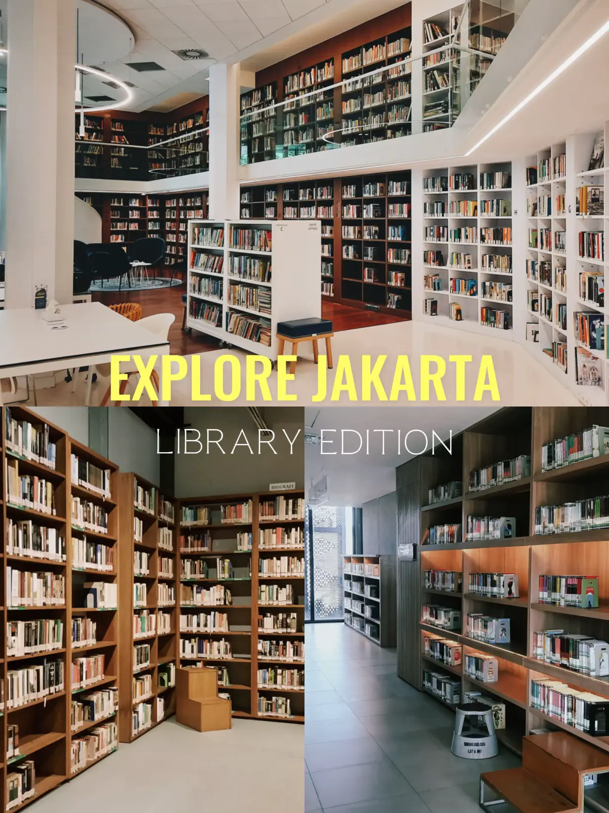 Explore Jakarta: Library Edition | Galeri diposting oleh Devi Citra ...