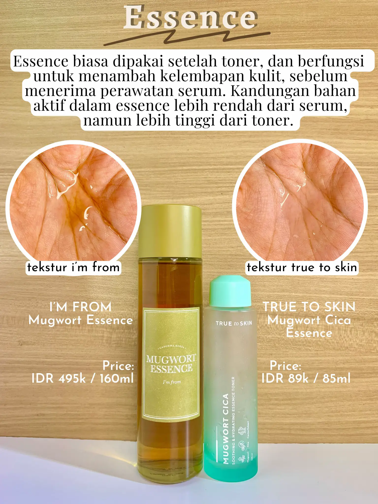 Perbedaan Toner, Essence, & Ampoule 💦 | แกลเลอรีที่โพสต์โดย Nova Zee ...