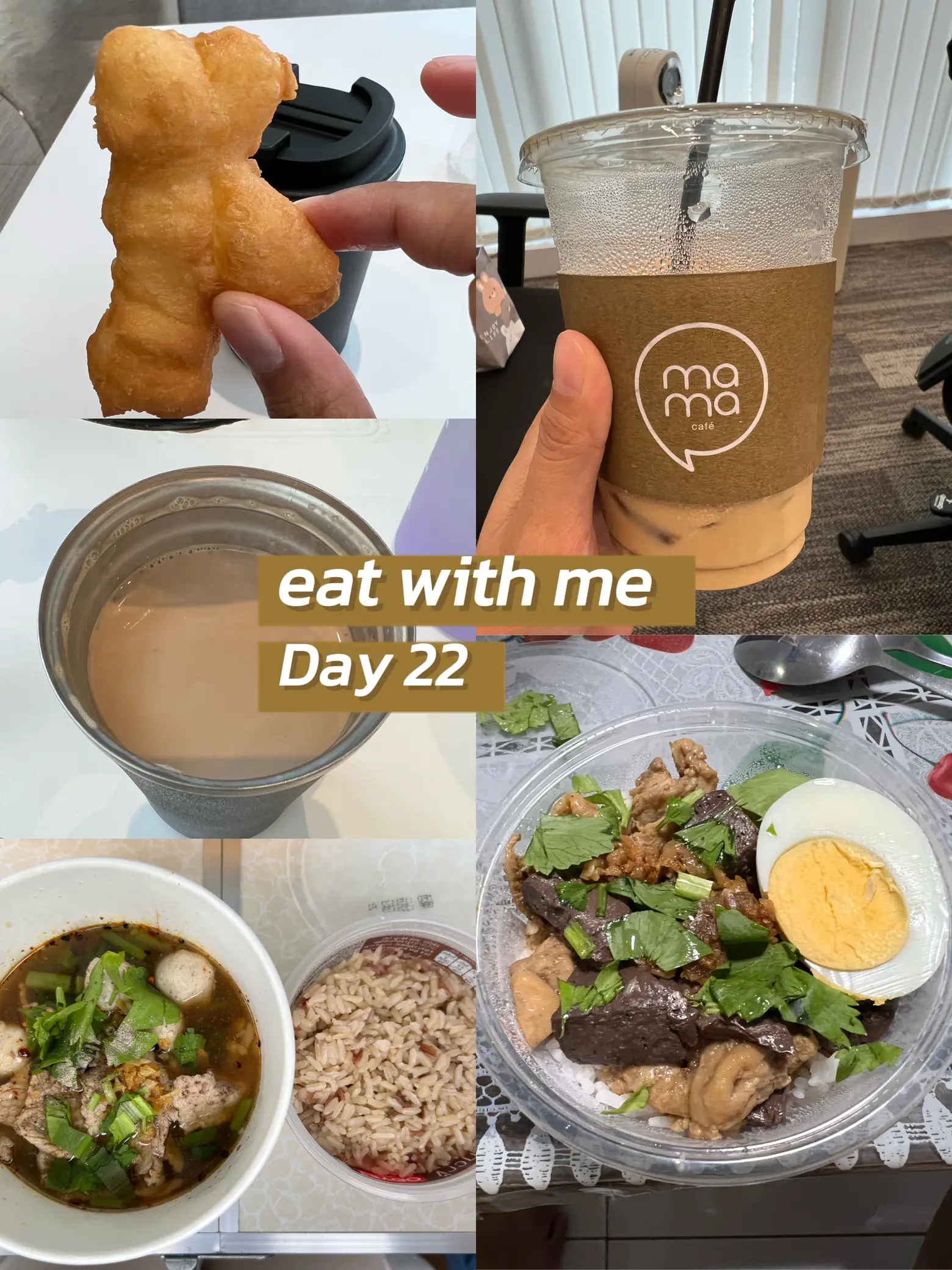 Day 22 | one day eat with me | แกลเลอรีที่โพสต์โดย Tanida | Lemon8