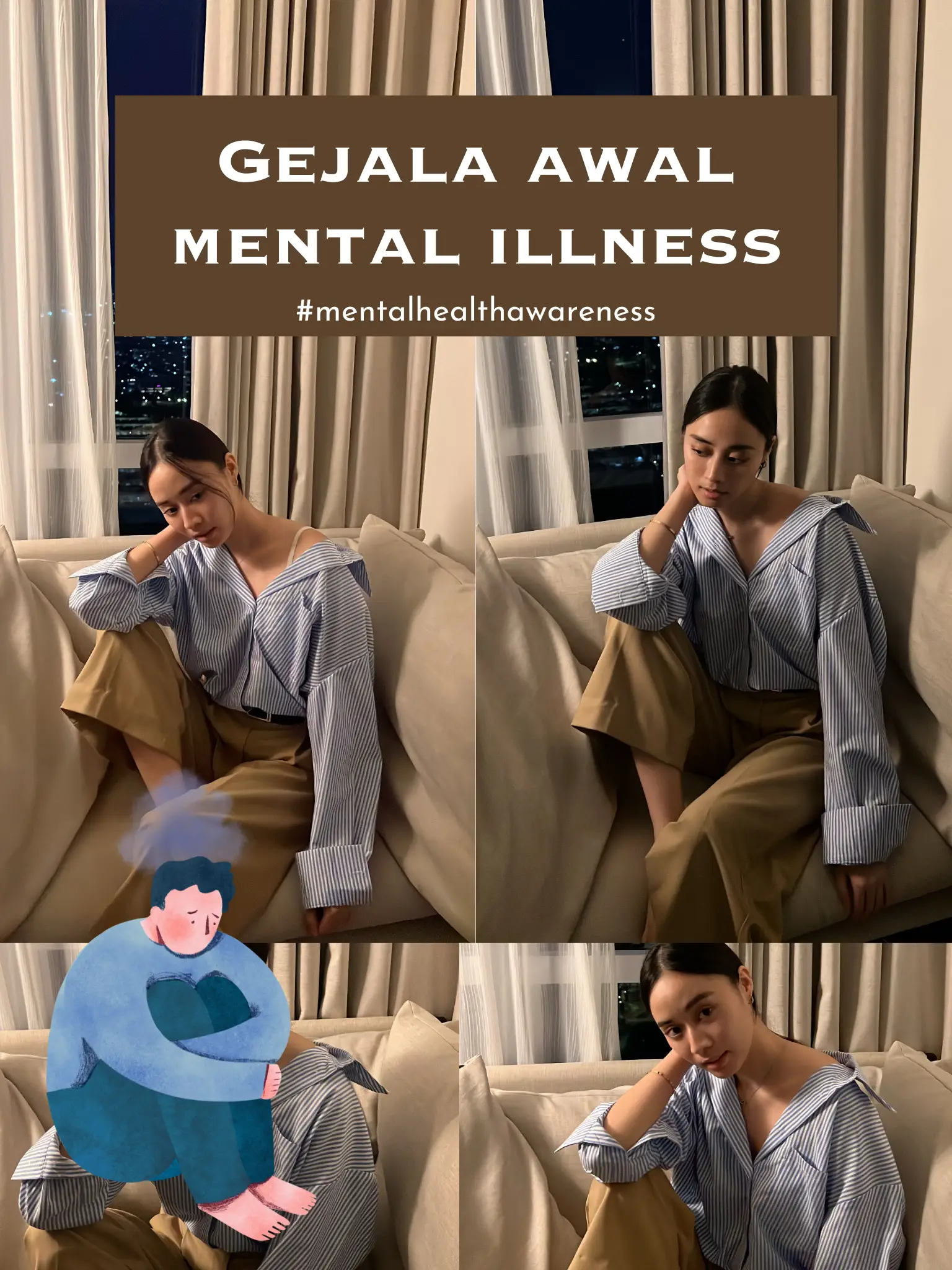 GEJALA AWAL MENTAL ILLNESS | Galeri diposting oleh MaryAnne | Lemon8