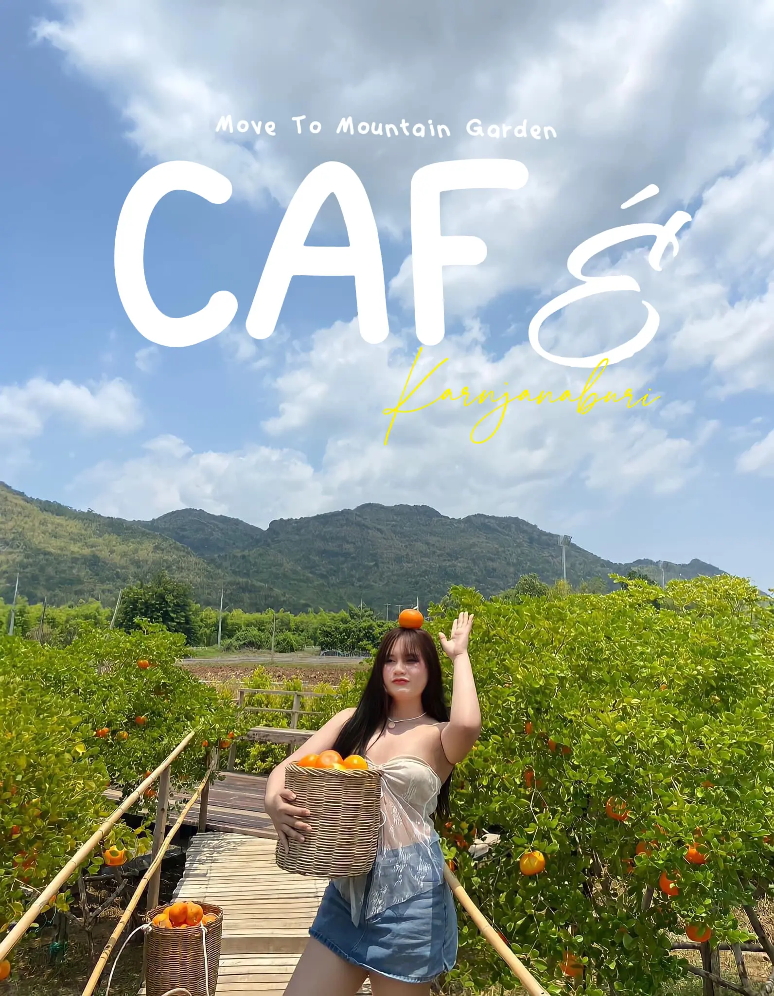 CAFÉ Move To Mountain Garden กาญจนบุรี🍊🍎 | แกลเลอรีที่โพสต์โดย ...