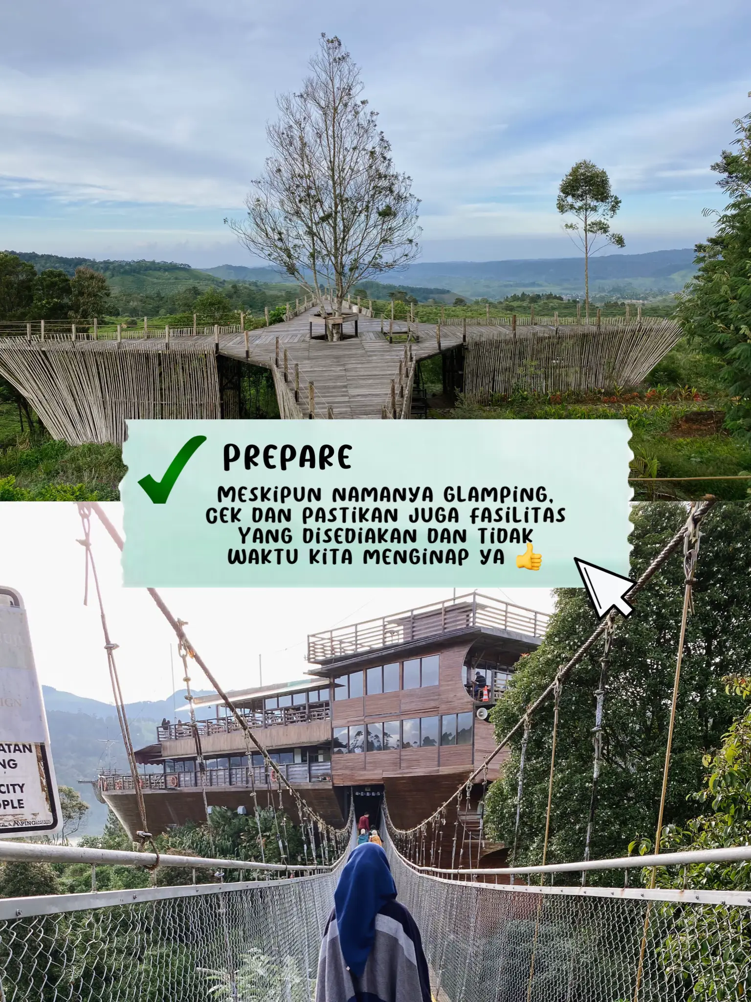 Glamping aman dan nyaman , cek tipsnya dulu ya | Galeri diposting oleh Mamavacation | Lemon8