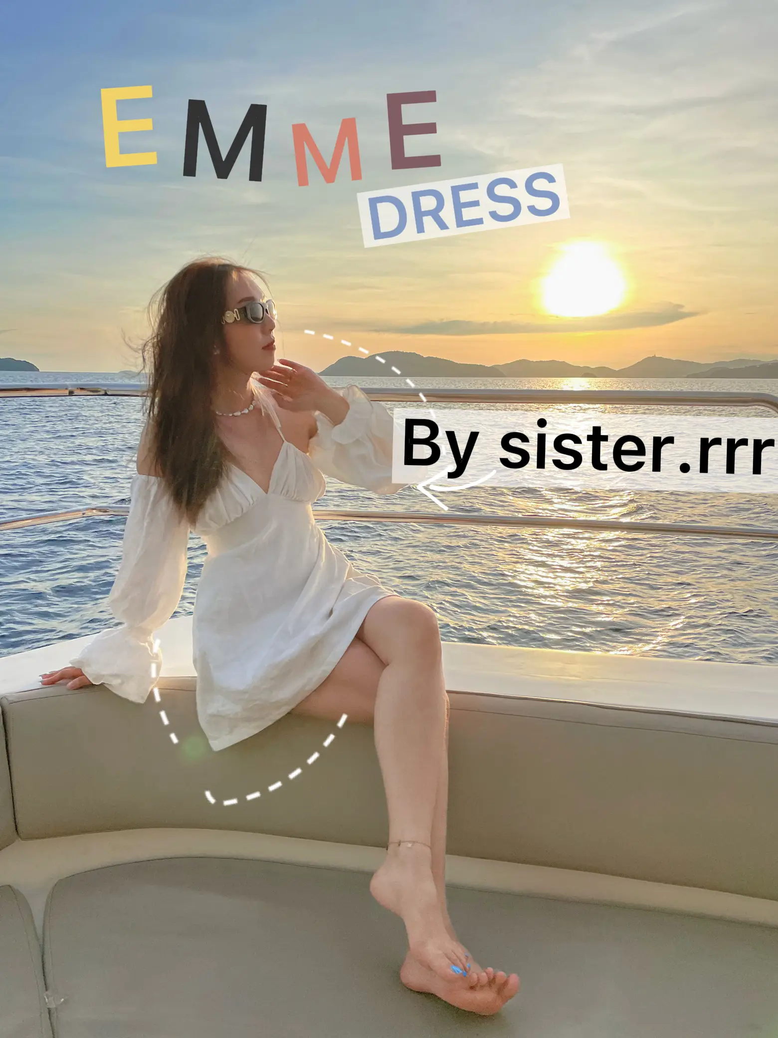 ป้ายยา “EMME” Dress By Sister.rrr 👗 | แกลเลอรีที่โพสต์โดย Pcyp.pp | Lemon8