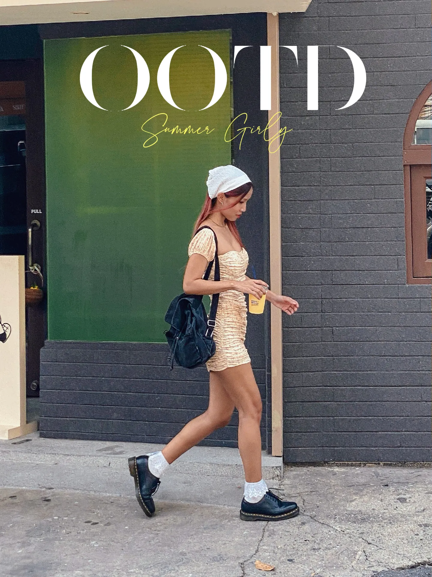 OOTD🌸🌷 SUMMER GIRLY แต่งตัวไปคาเฟ่แบบสาวหวานหน่อย~ | แกลเลอรีที่โพสต์โดย Lazy Babe | Lemon8