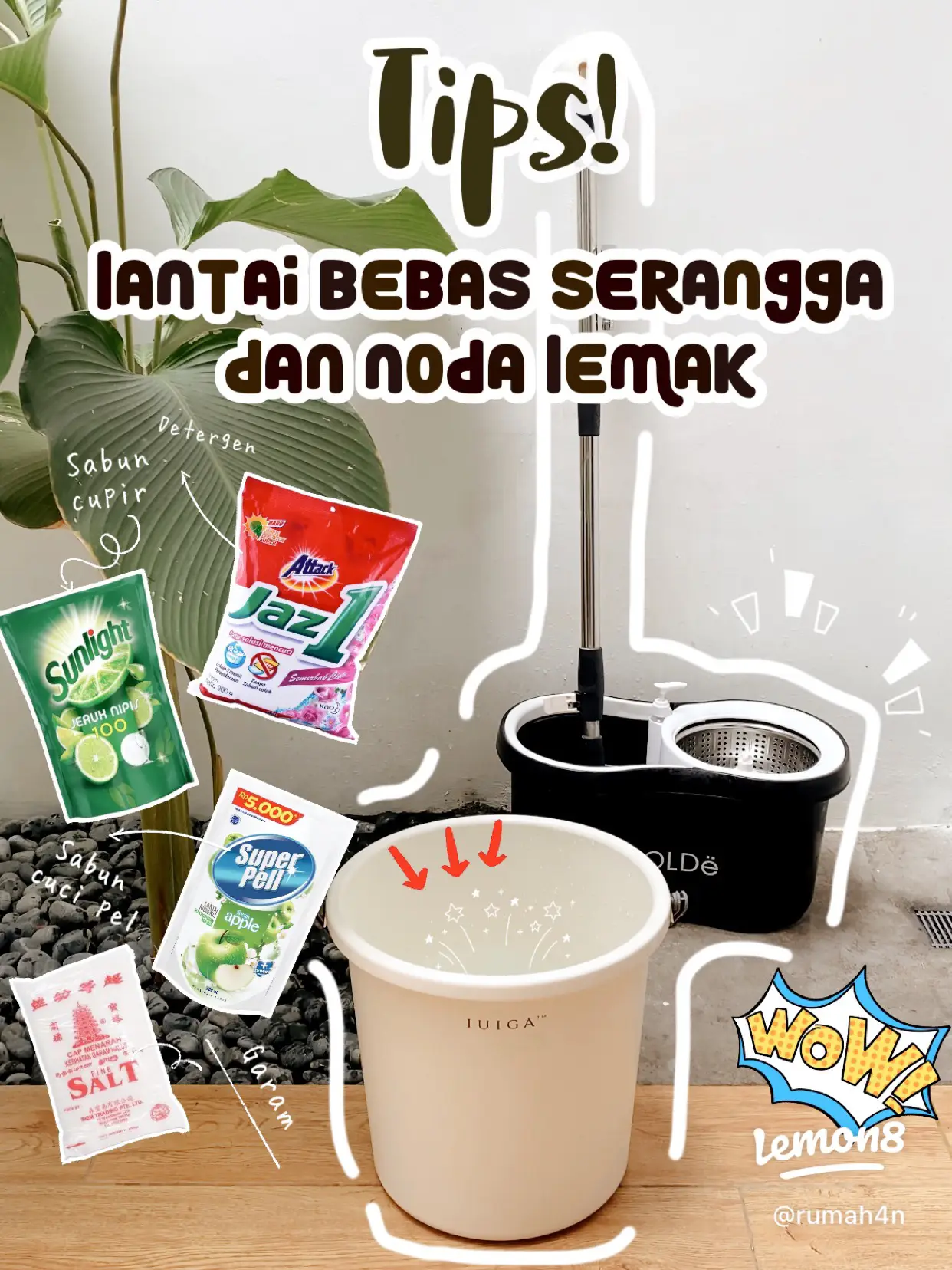 🙌🏻 Metode Ngepel Lantai Paling Ampuh!!😍 | Video dipublikasikan oleh ...