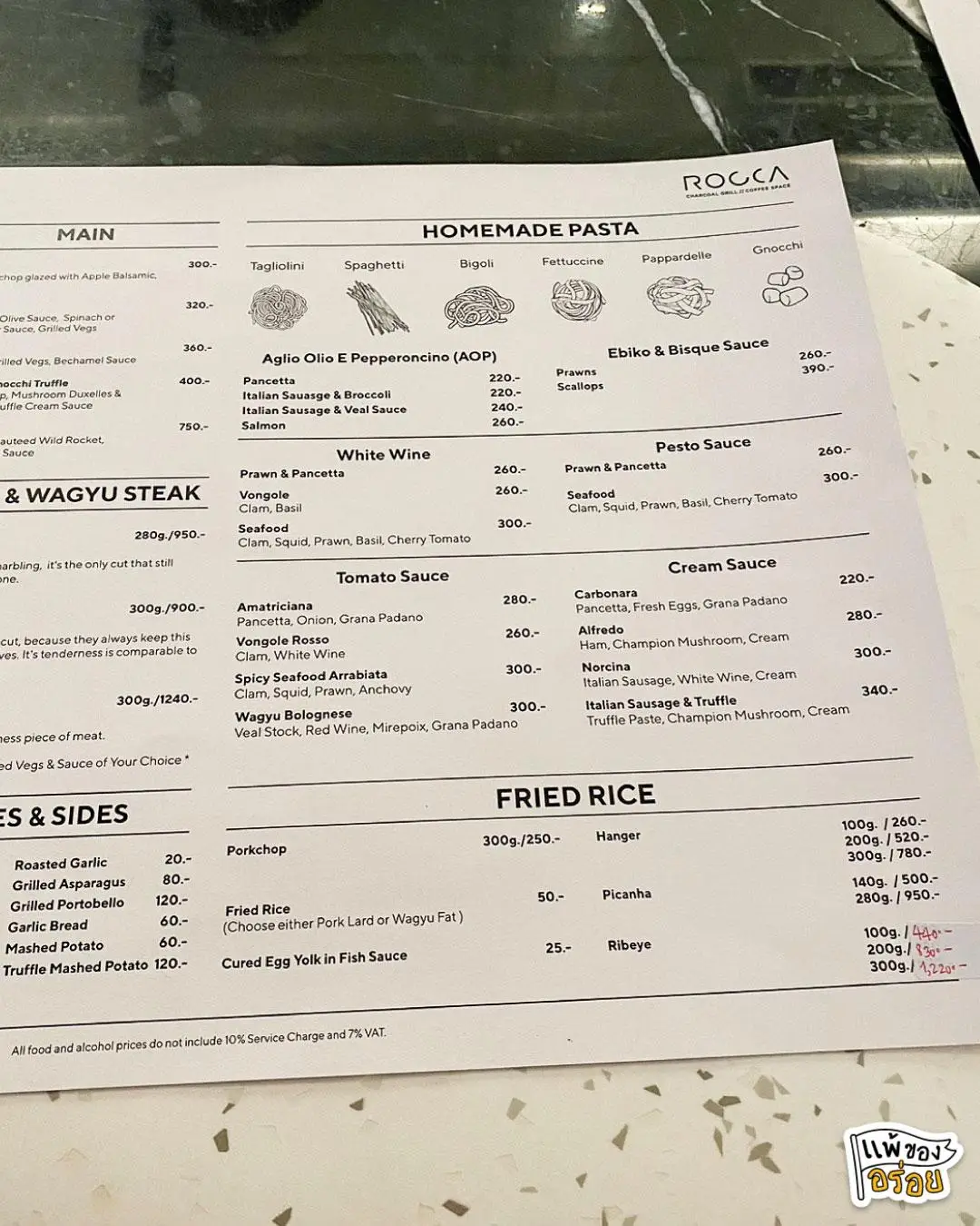 Rocca BKK ร้านอิตาเลียนที่ควรค่าแก่การมาเสียเงิน🍕🍝 | แกลเลอรีที่โพสต์ ...