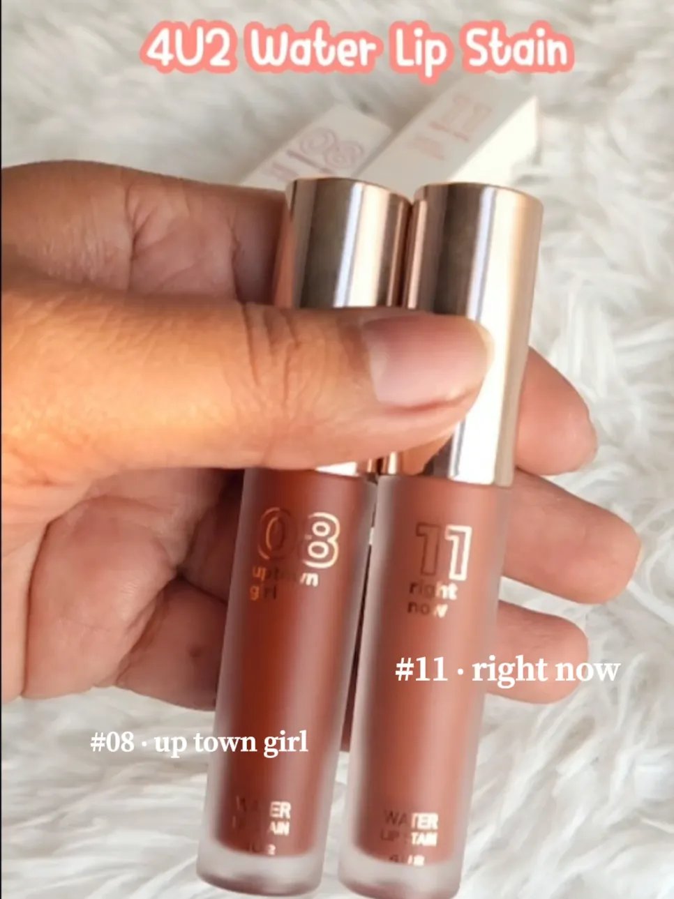 4U2 Water Lip Stain | วิดีโอที่เผยแพร่โดย Pyralisanina | Lemon8