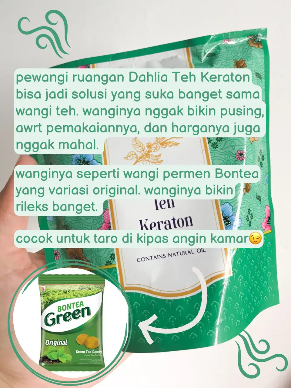 Review pewangi ruangan Dahlia Teh Keraton😍🍃 | Galeri diposting oleh ...