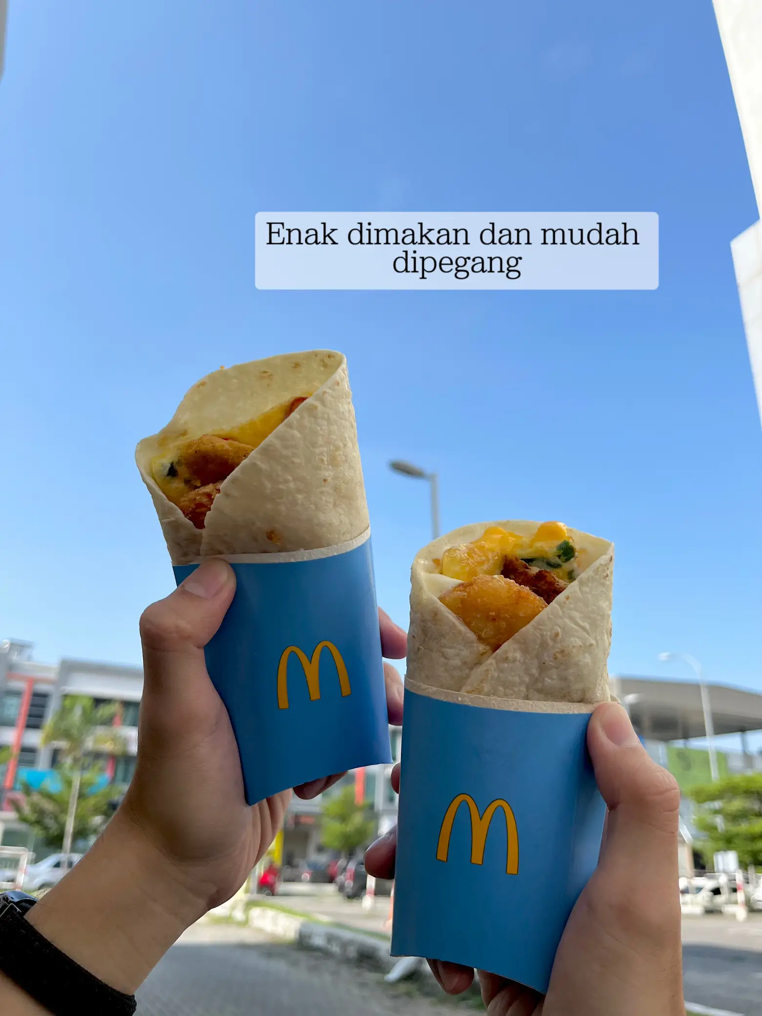 MCD Omelette Wrap New! Breakfast idea food ! 🌯 | Galeri disiarkan oleh ...