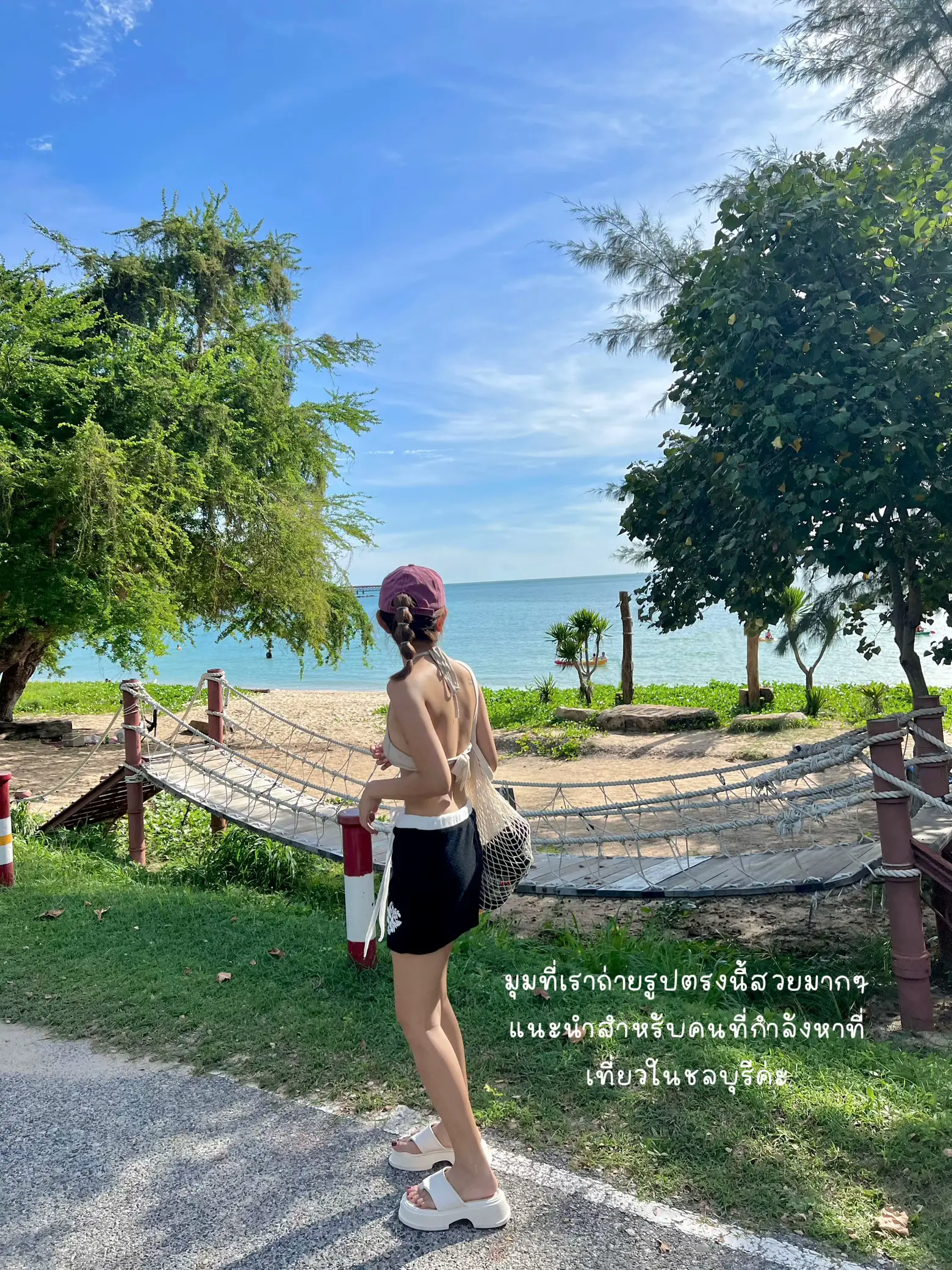 หาดสอ ทะเลน้ำใส บรรยากาศดีมากเว่อร์ 🫶🏻 | แกลเลอรีที่โพสต์โดย Yammuch | Lemon8