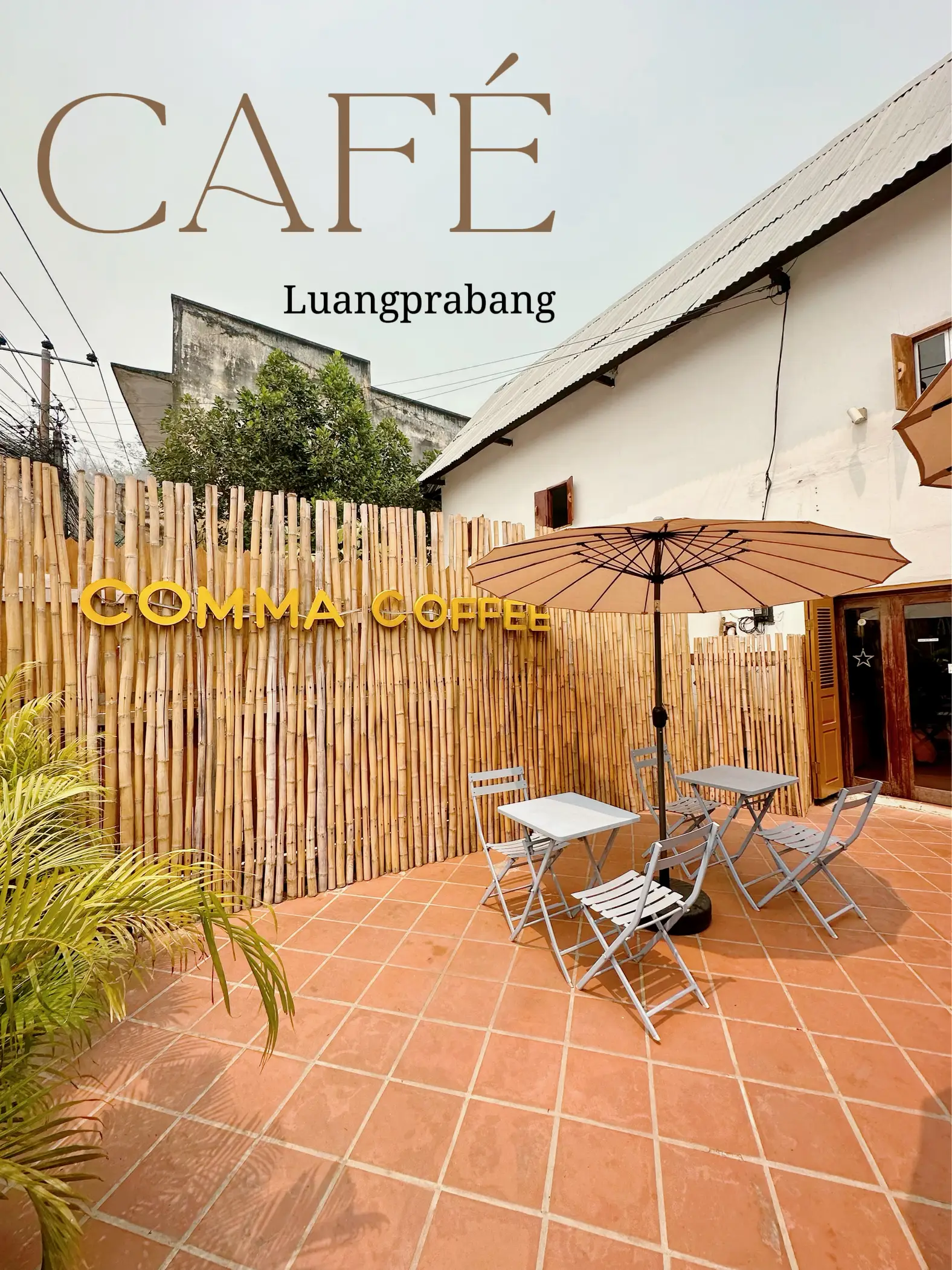 Comma Coffee Luangprabang | แกลเลอรีที่โพสต์โดย lekkuya | Lemon8