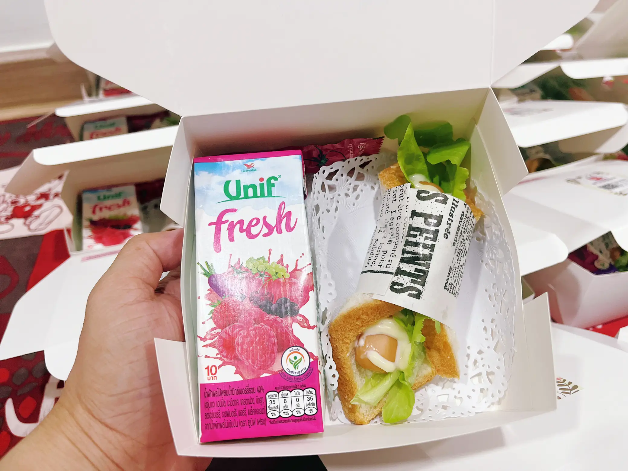 Snack box เบรกเช้า 21/3/23 | แกลเลอรีที่โพสต์โดย ณิชชา | Lemon8