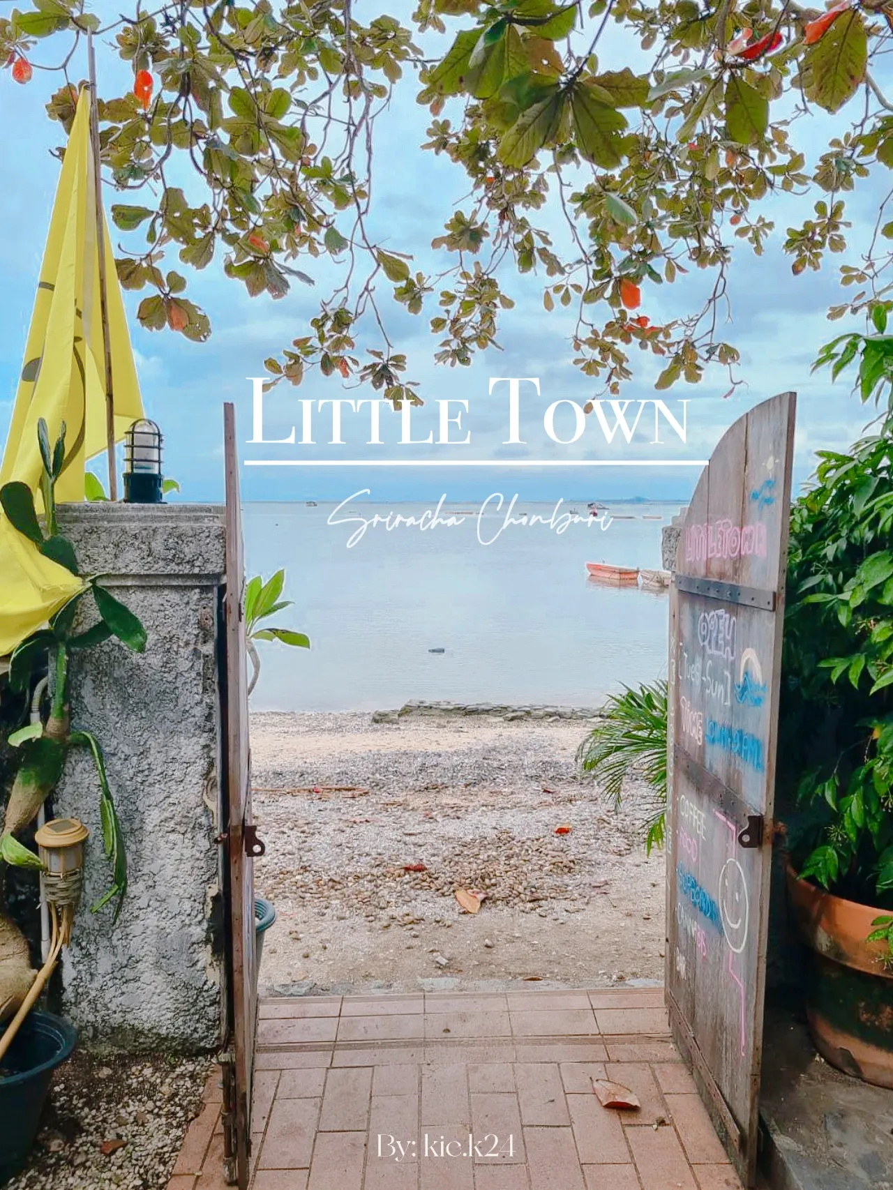 cafe สุดชิล ริมทะเล ฟีลเกาหลีเกาใจ 🏖 | แกลเลอรีที่โพสต์โดย kie.k24 | Lemon8