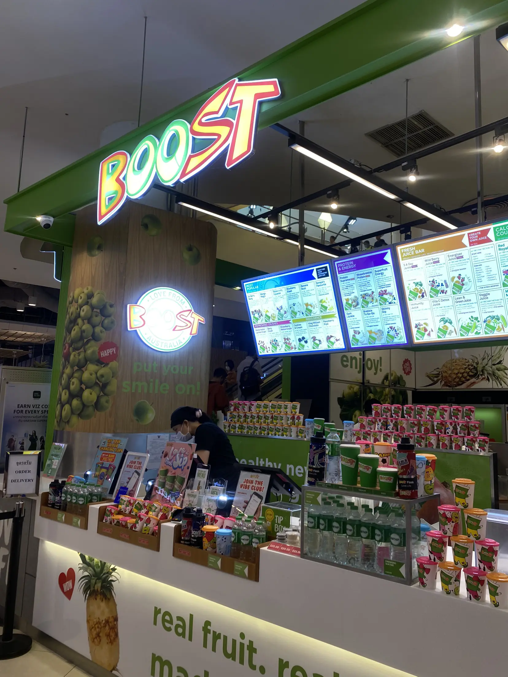 Boost Juice มีสาขาไหนบ้าง - การค้นหาใน Lemon8
