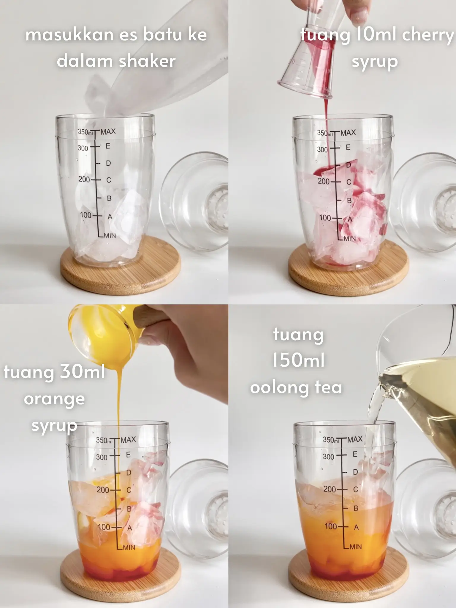 Easy Tea Mocktail 2 ways oolong tea mocktail🌱 | Galeri diposting oleh ...