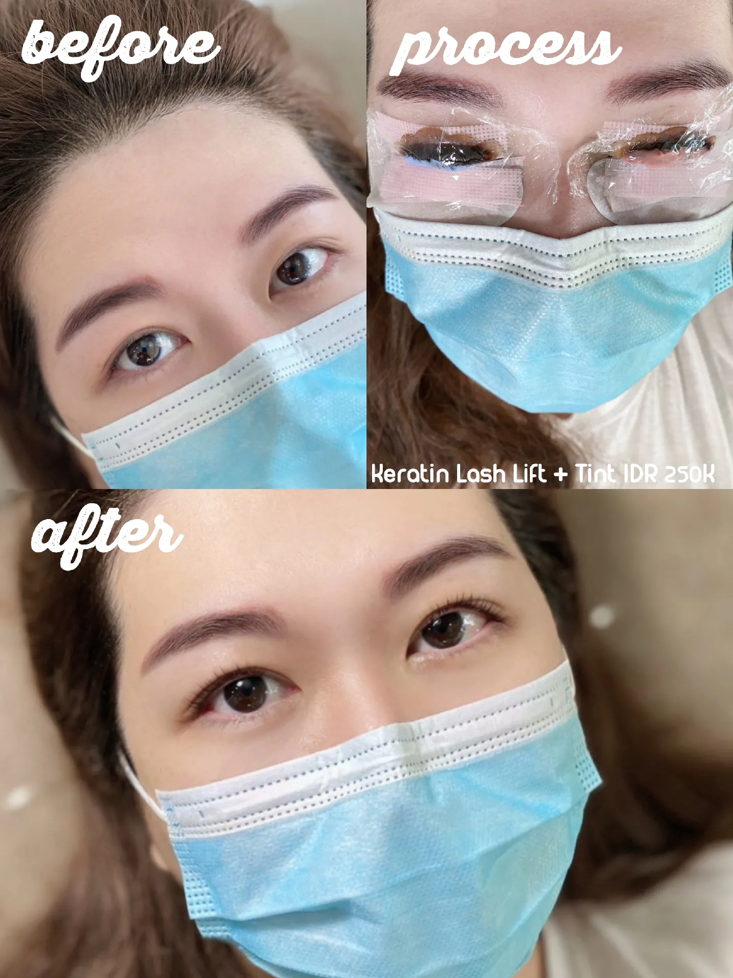 Lash Lift+Tint & HairCut+Colour CUMAN 1 JUTAAN⁉️ | Galeri diposting ...