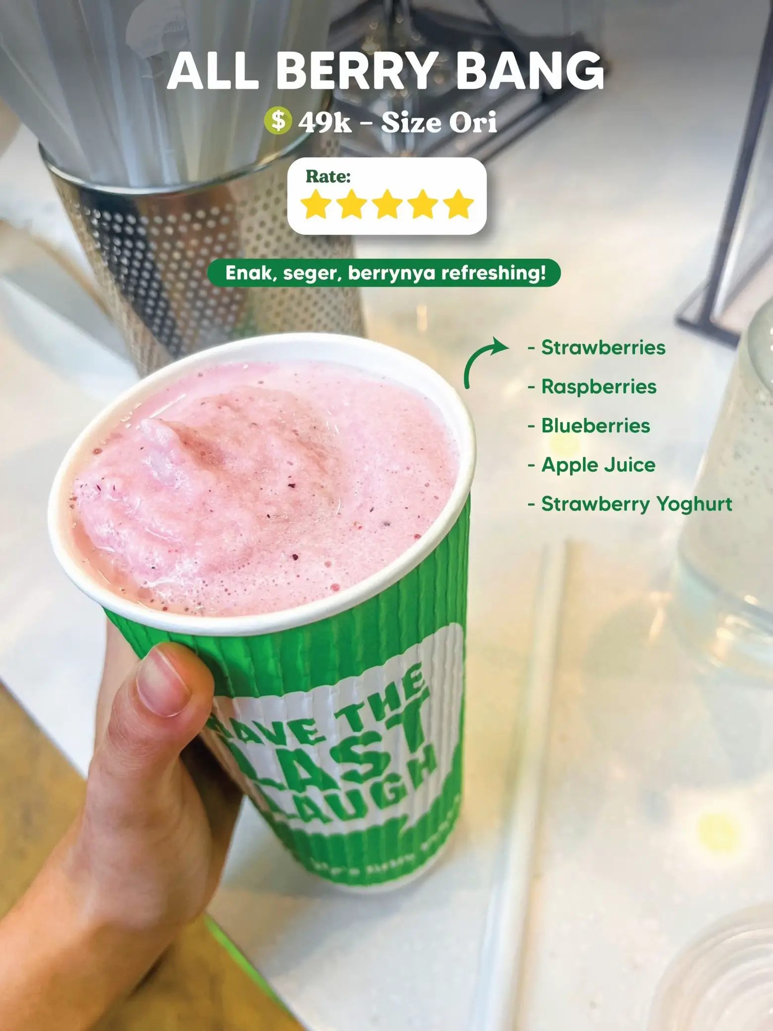 Favorite Menu di Boost! | Galeri diposting oleh Reiviolita | Lemon8