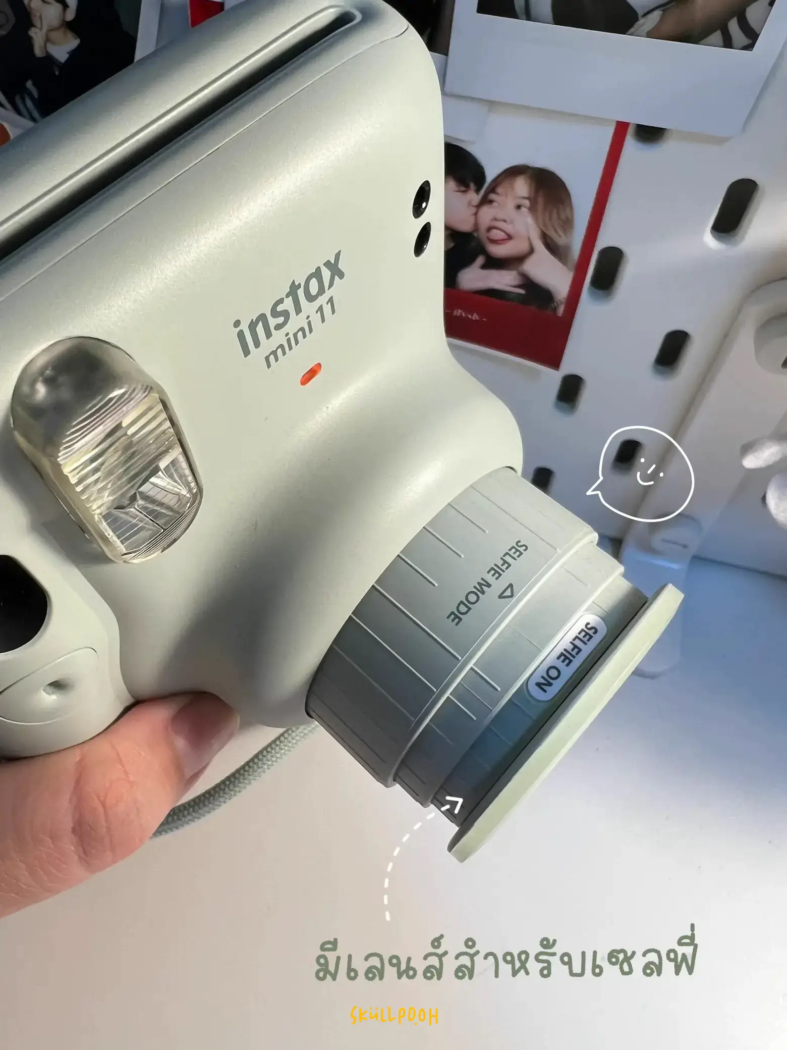 กล้องโพลาลอยด์สีใหม่ เขียวพาสเทล|Fujifilm Instax Mini11 | แกลเลอรีที่โพสต์โดย 𝐒𝐊𝐔𝐋𝐋𝐏𝐎𝐎𝐇 🌻 | Lemon8