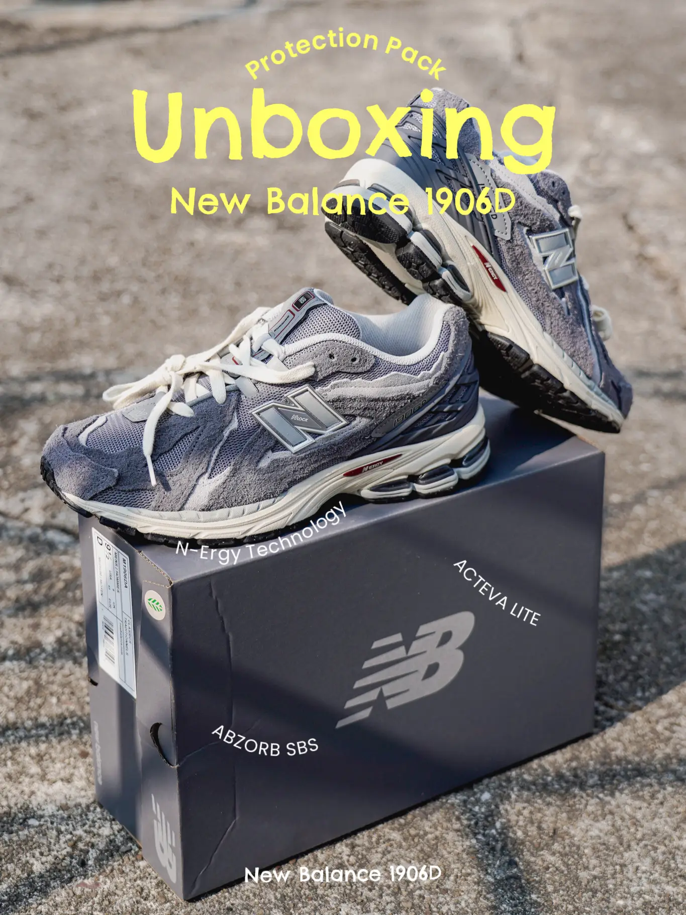 Unboxing New Balance 1906DA ของมันต้องมี! | แกลเลอรีที่โพสต์โดย ถ้าเธอ ...