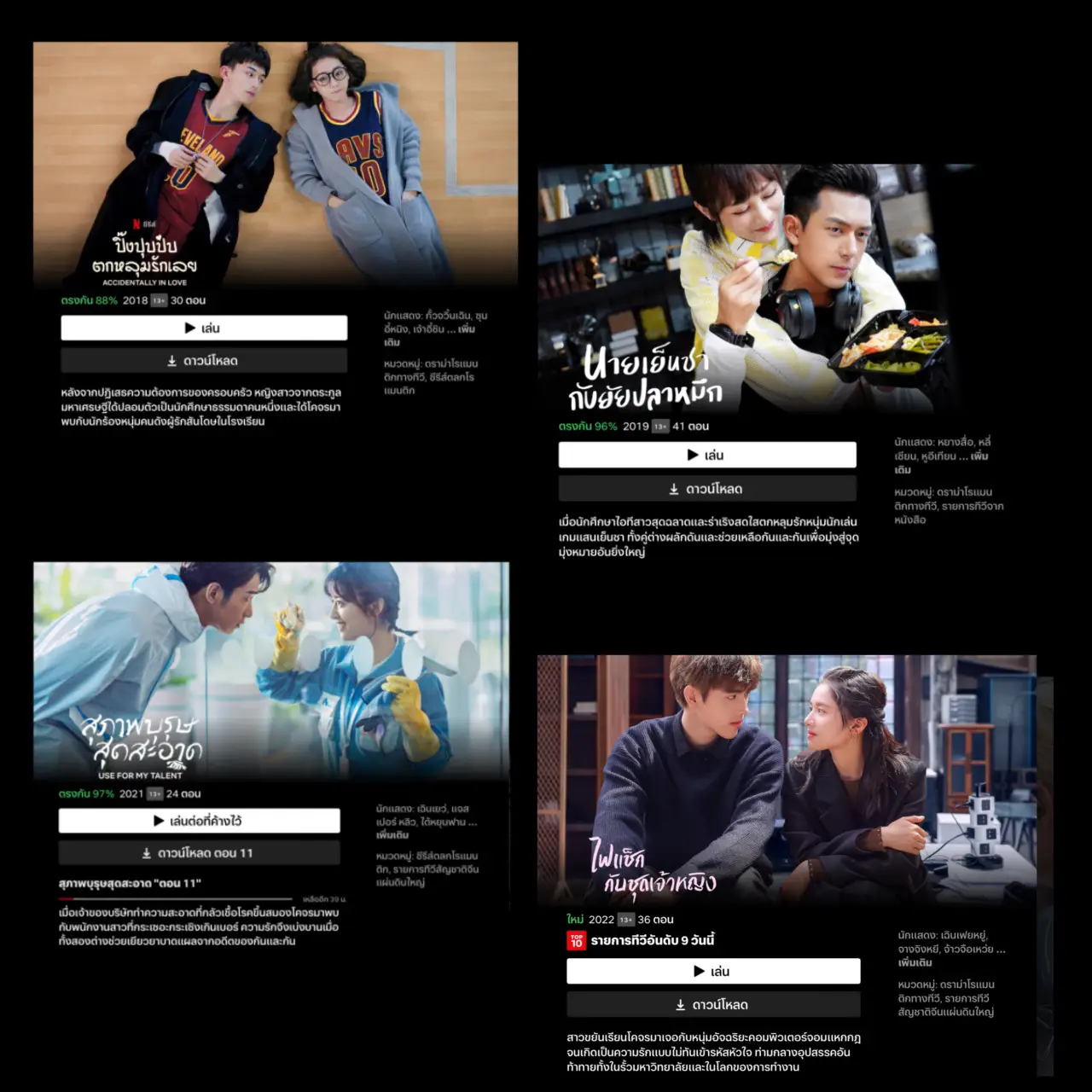 แนะนําซีรี่ย์จีนในเน็กฟิก | แกลเลอรีที่โพสต์โดย Pimi | Lemon8